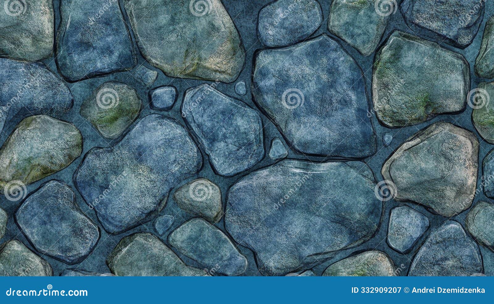 Texture of a Seamless Stone Wall, Texture of a Seamless Stone Wall ...