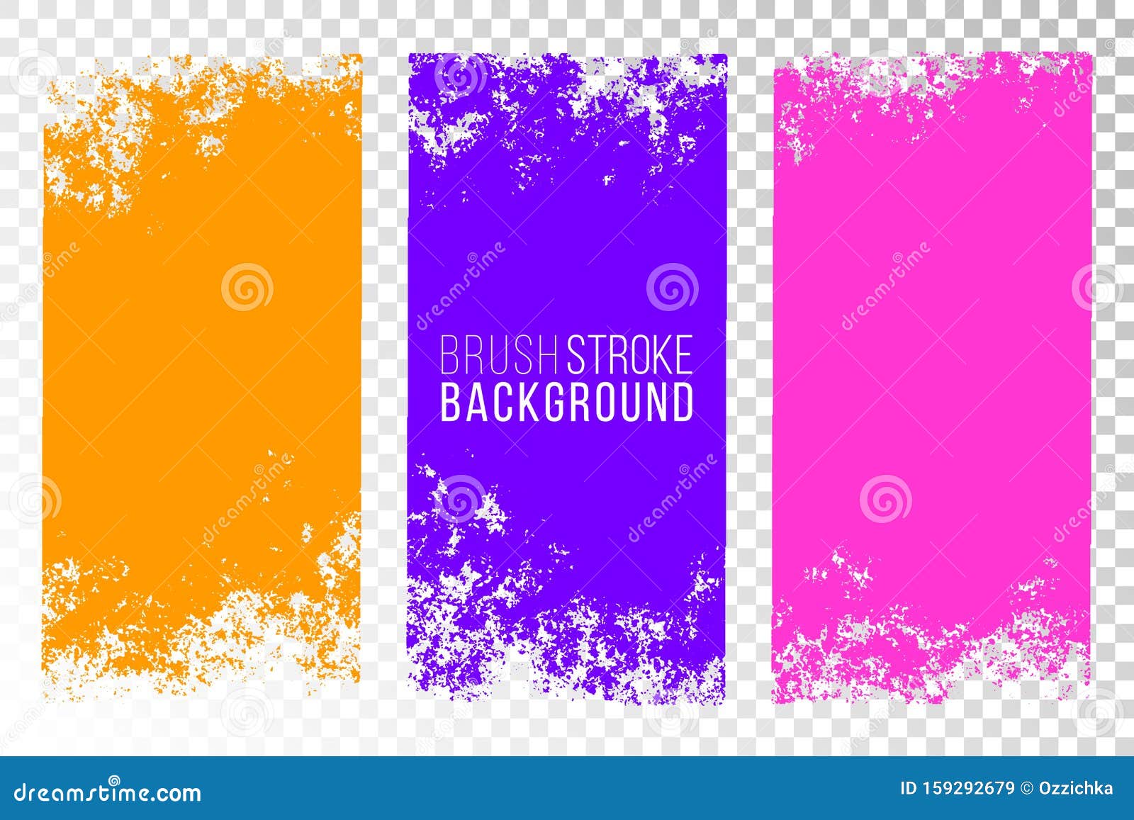 Texture Set. Vertical Backgrounds. Colorful Abstract Textured Surfaces ...