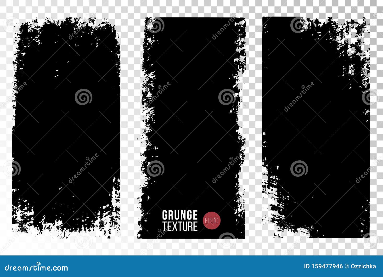 Texture Set. Vertical Backgrounds. Monochrome Abstract Textured ...