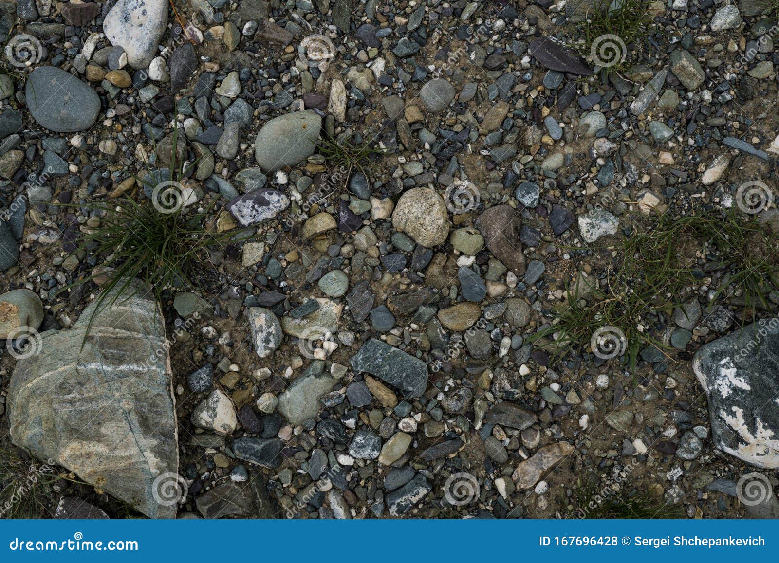 The Texture of a Shallow River Stone Stock Photo - Image of pavement ...