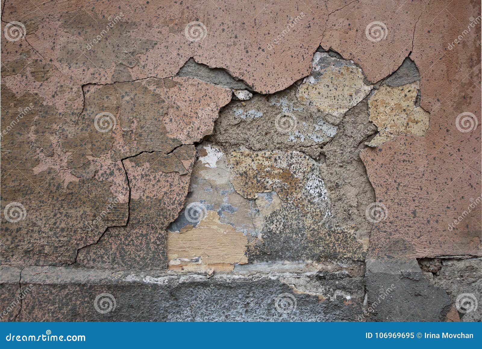 Texture on the Shell, Old Buildings in Odessa 14 Stock Image - Image of ...