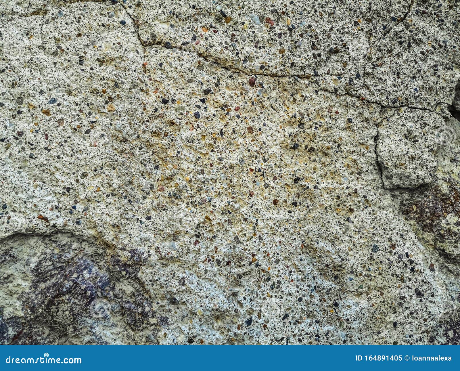 Texture of a Shell Rock Wall, Close-up Stock Image - Image of inclusion ...