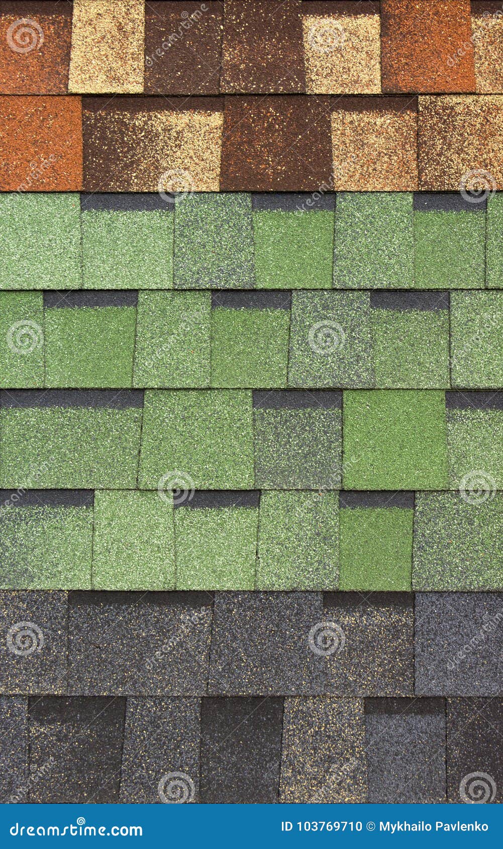 The Texture of the Shingles is Close-up. Roofing Material Stock Photo ...