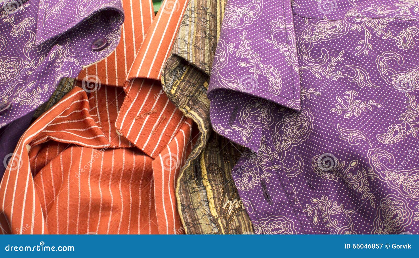 Texture - Shirts of Different Colors Stock Image - Image of textile ...
