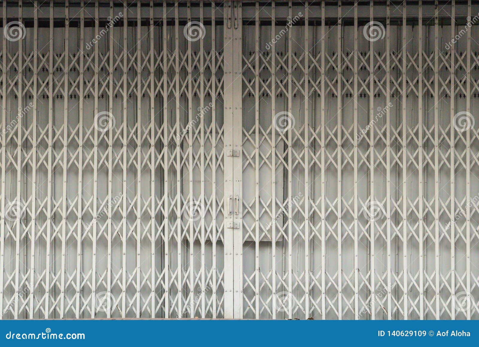 The Texture Of The Shutter Door Or Window In Light Gray Color Stock ...