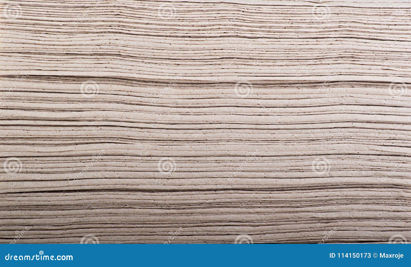 Texture of Side View of Stack of Papers Stock Image - Image of design ...