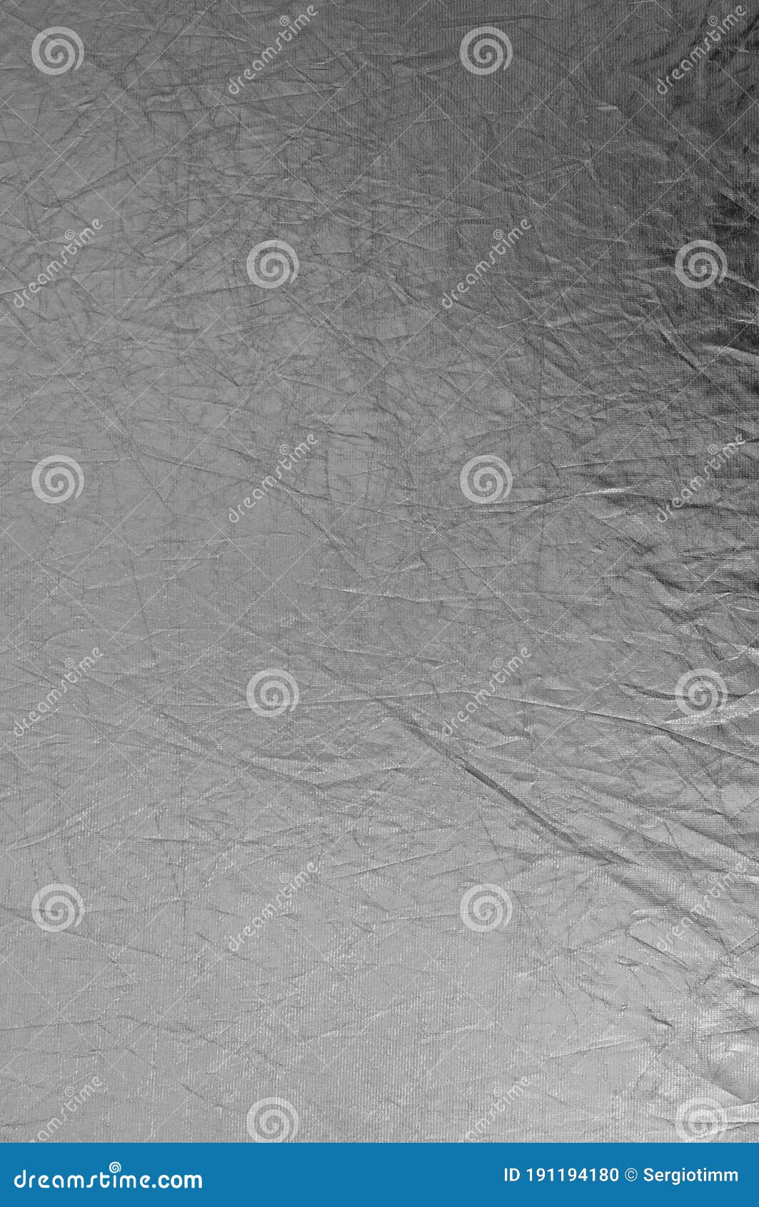 Texture Silvery Fabric Reflector, Simple Crumpled Background. Stock ...