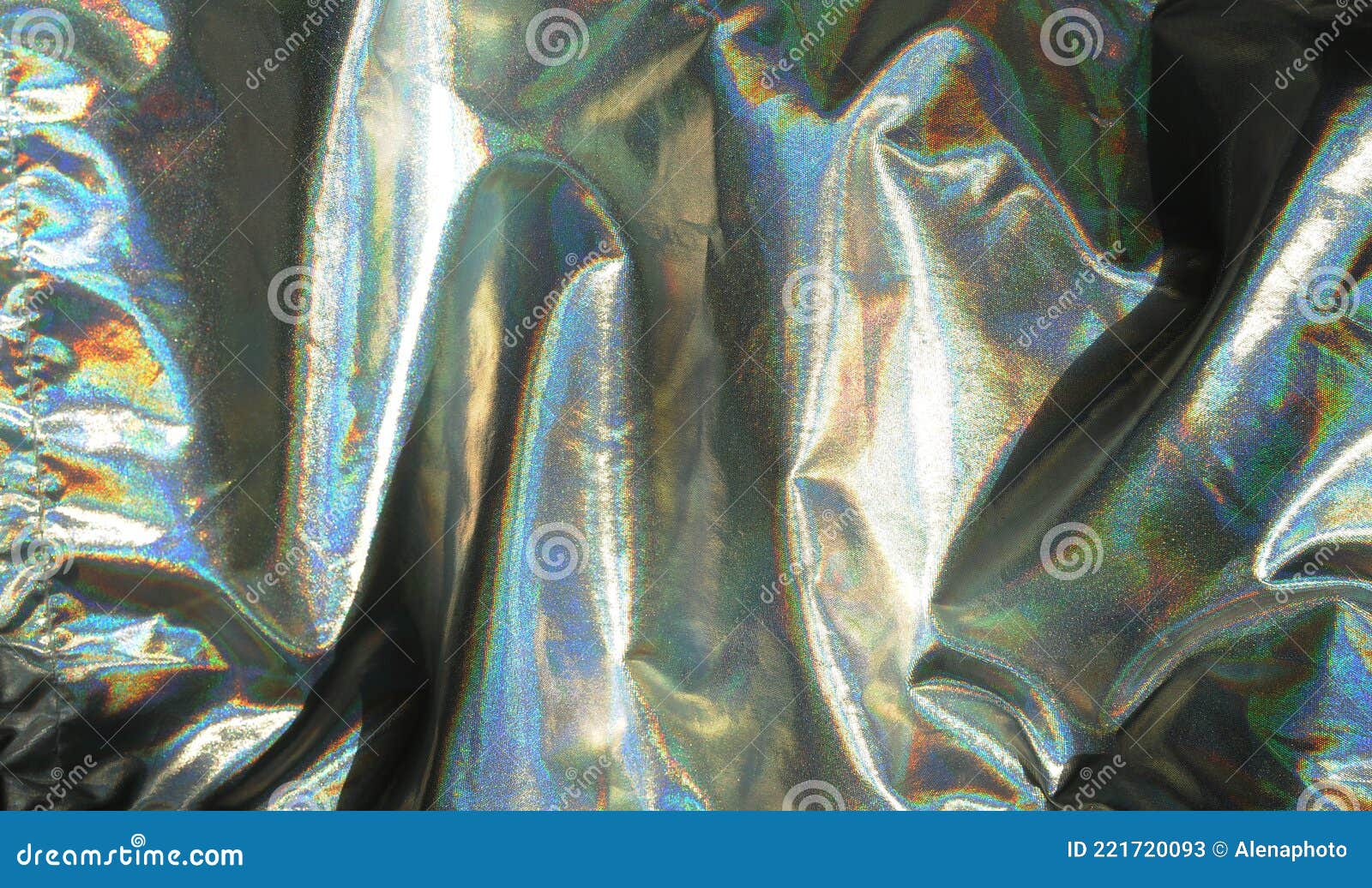 Texture of Silver Holographic Stock Image - Image of holographic ...