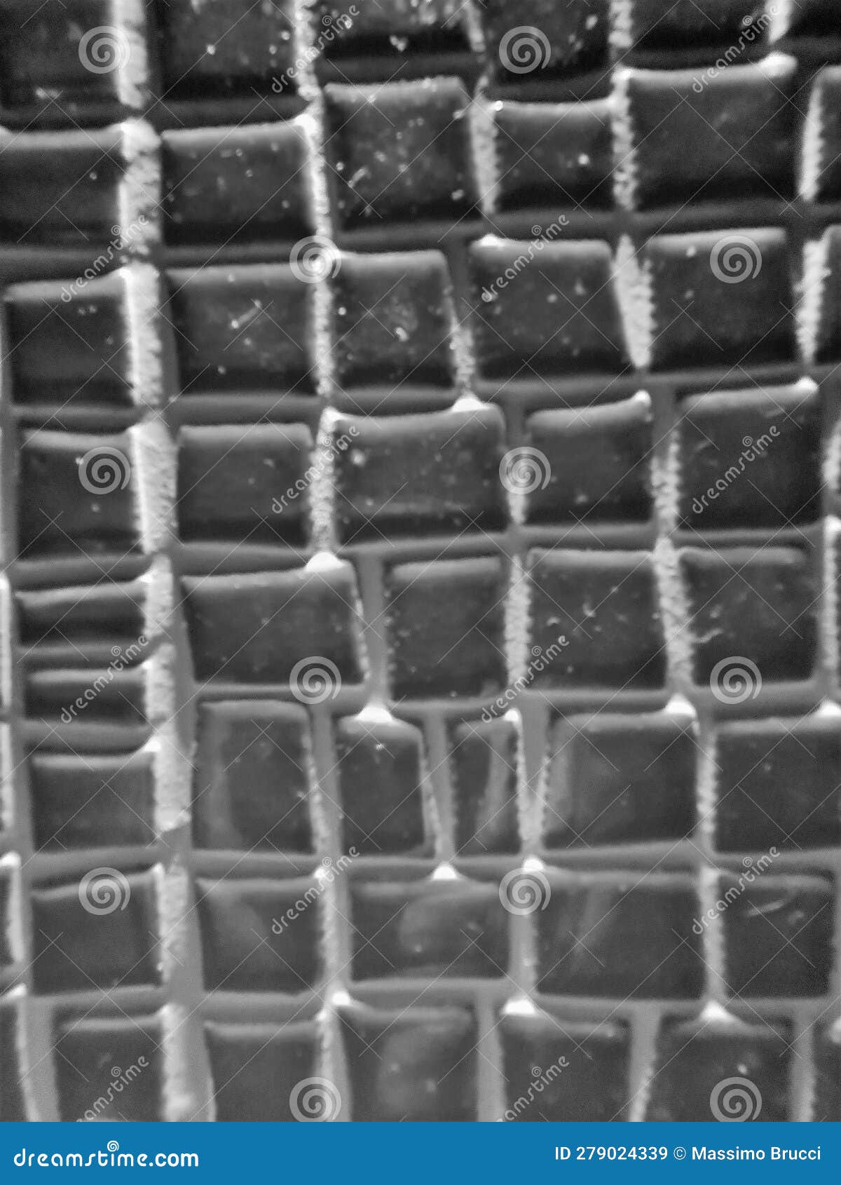 Texture of Small Blue Tiles Stock Image - Image of wallpaper, material ...