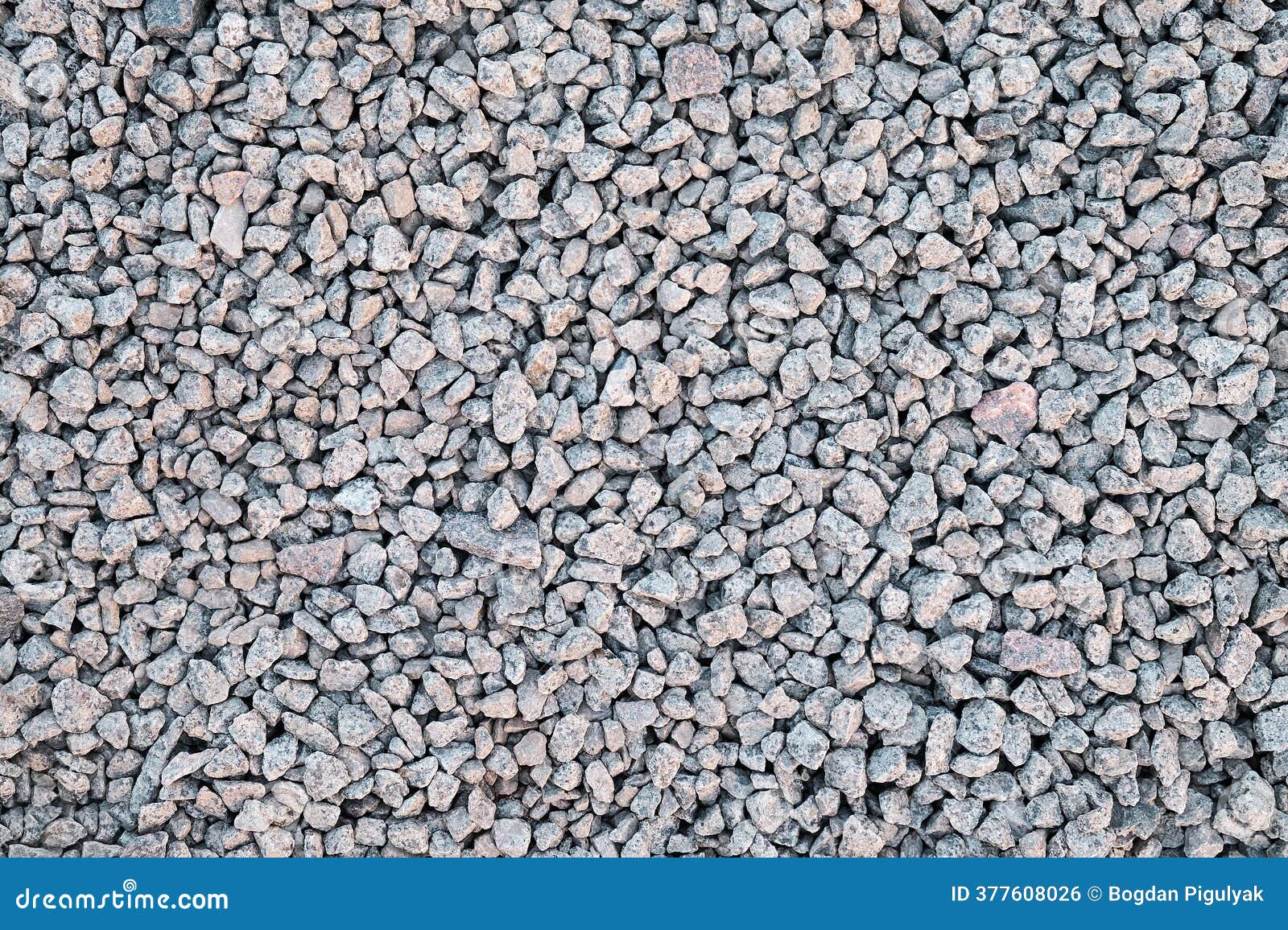 Gray Crushed Gravel Stone Texture In Background Stock Image ...
