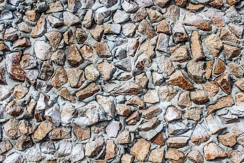 Texture of Small Stone, Decor for Wall Stock Photo - Image of brick ...