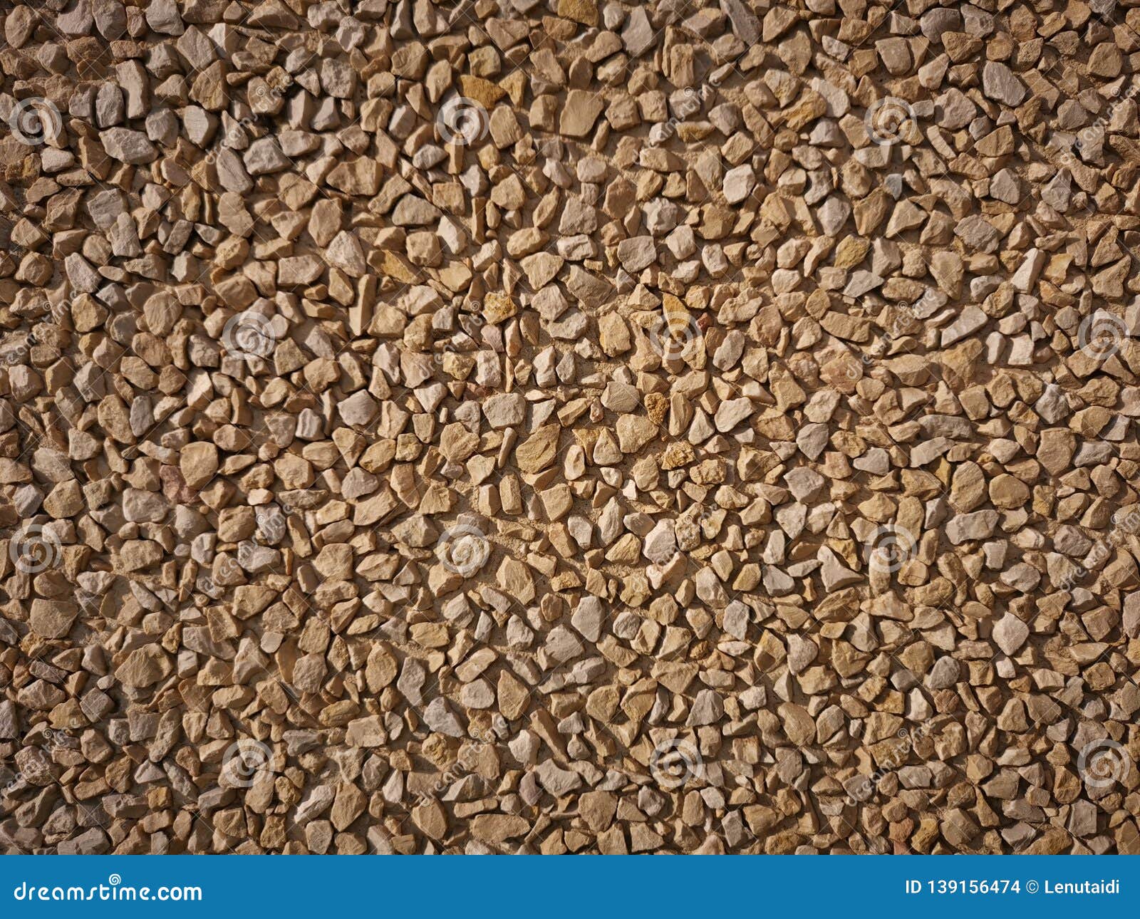 Texture Small Stones on the Wall Stock Photo - Image of closeup, macro ...
