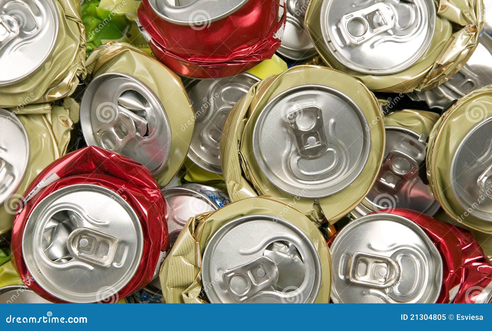 Texture from smashed cans stock image. Image of recycled - 21304805