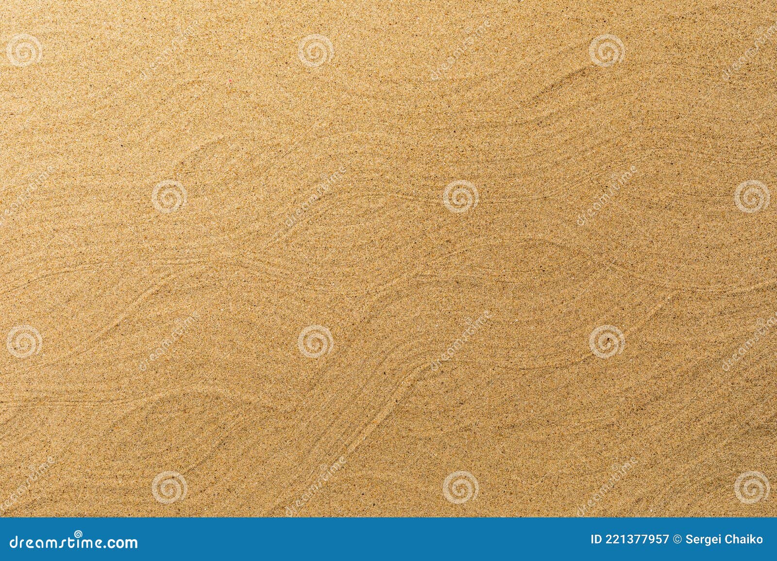 The Texture of the Smooth Surface of Fine-grained Sand Stock Image ...