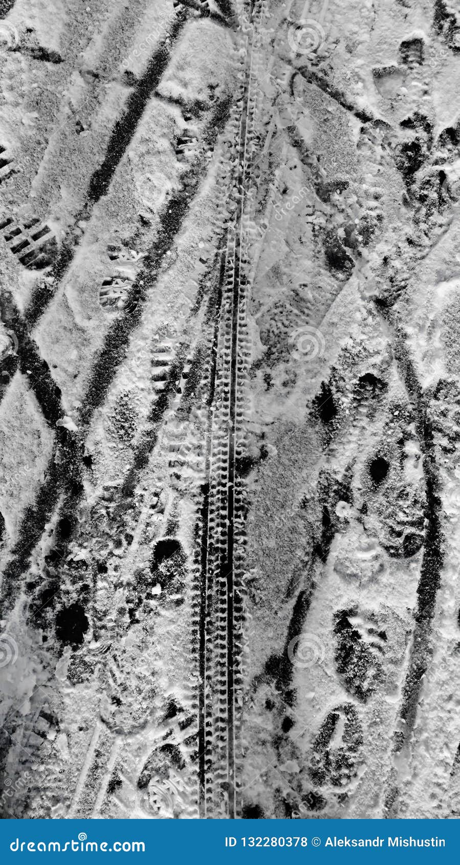 Texture Snow on Asphalt stock photo. Image of asphalt - 132280378