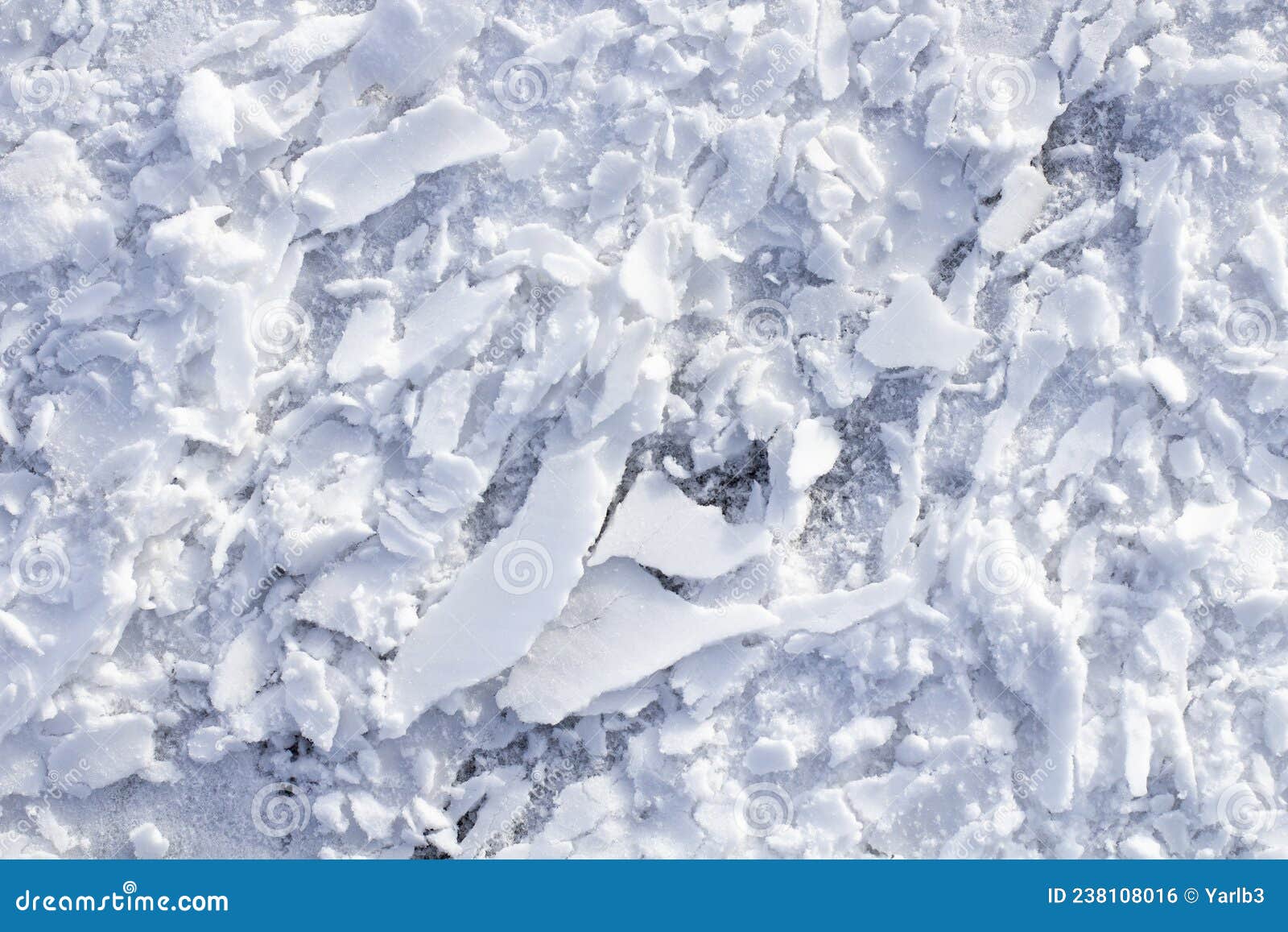 Texture of Snow Chips Close Up, Place for Text Stock Photo - Image of ...