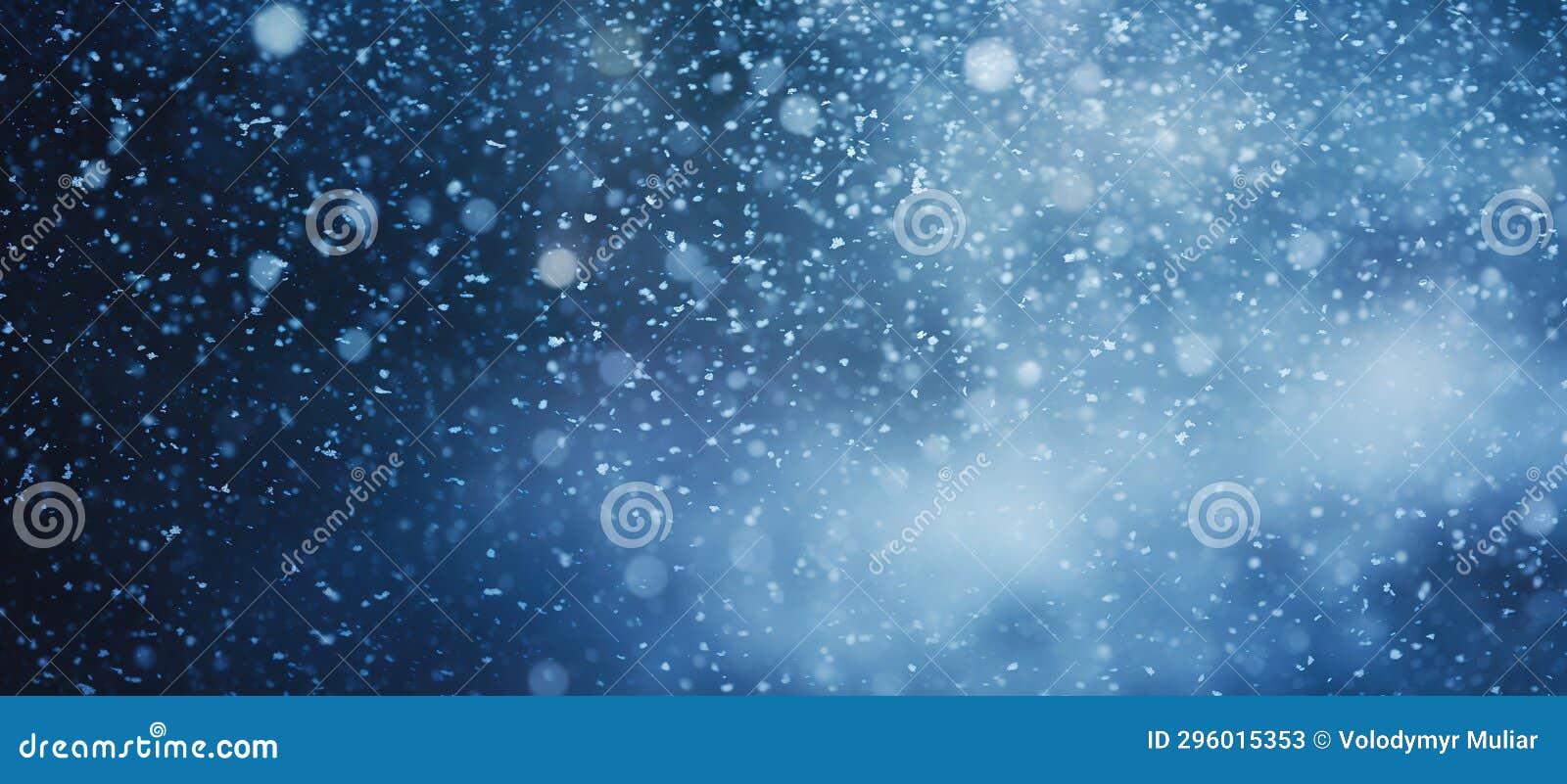 Texture of Snow Falling from the Sky on a Dark Blue Background ...