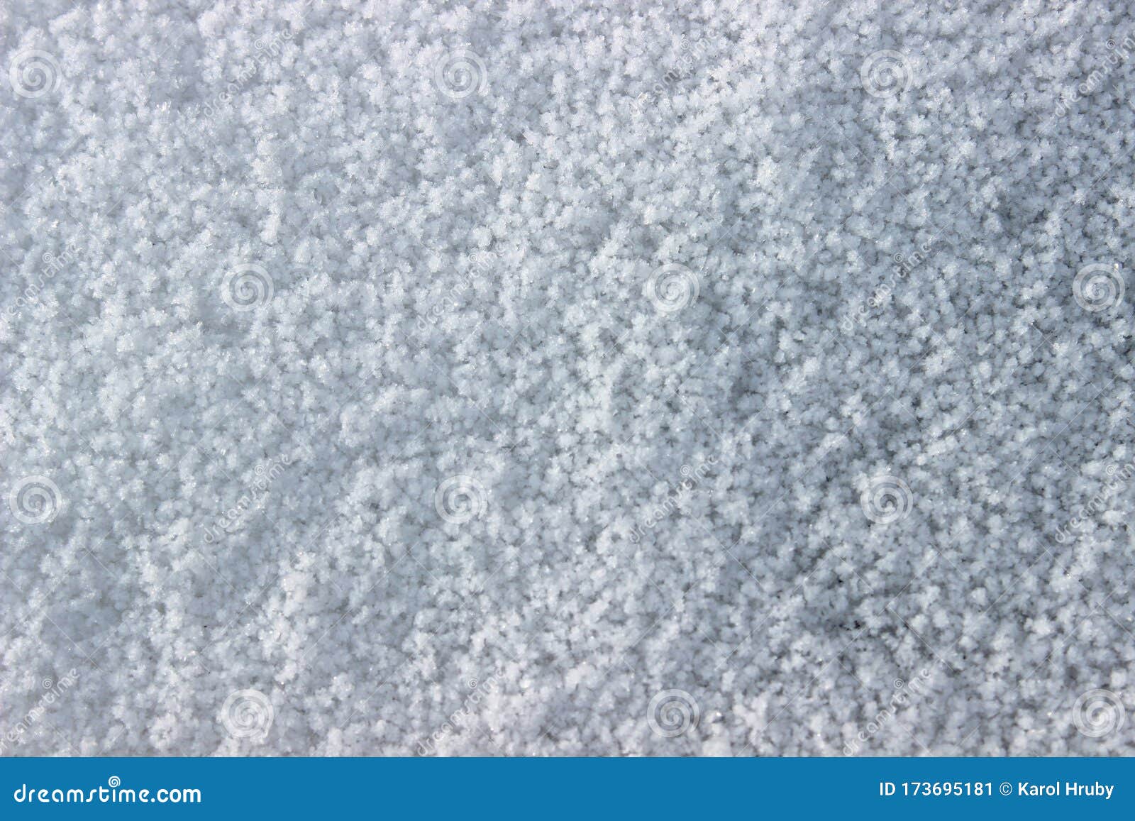 Texture of Snow in a Shape of Bullets Stock Image - Image of country ...