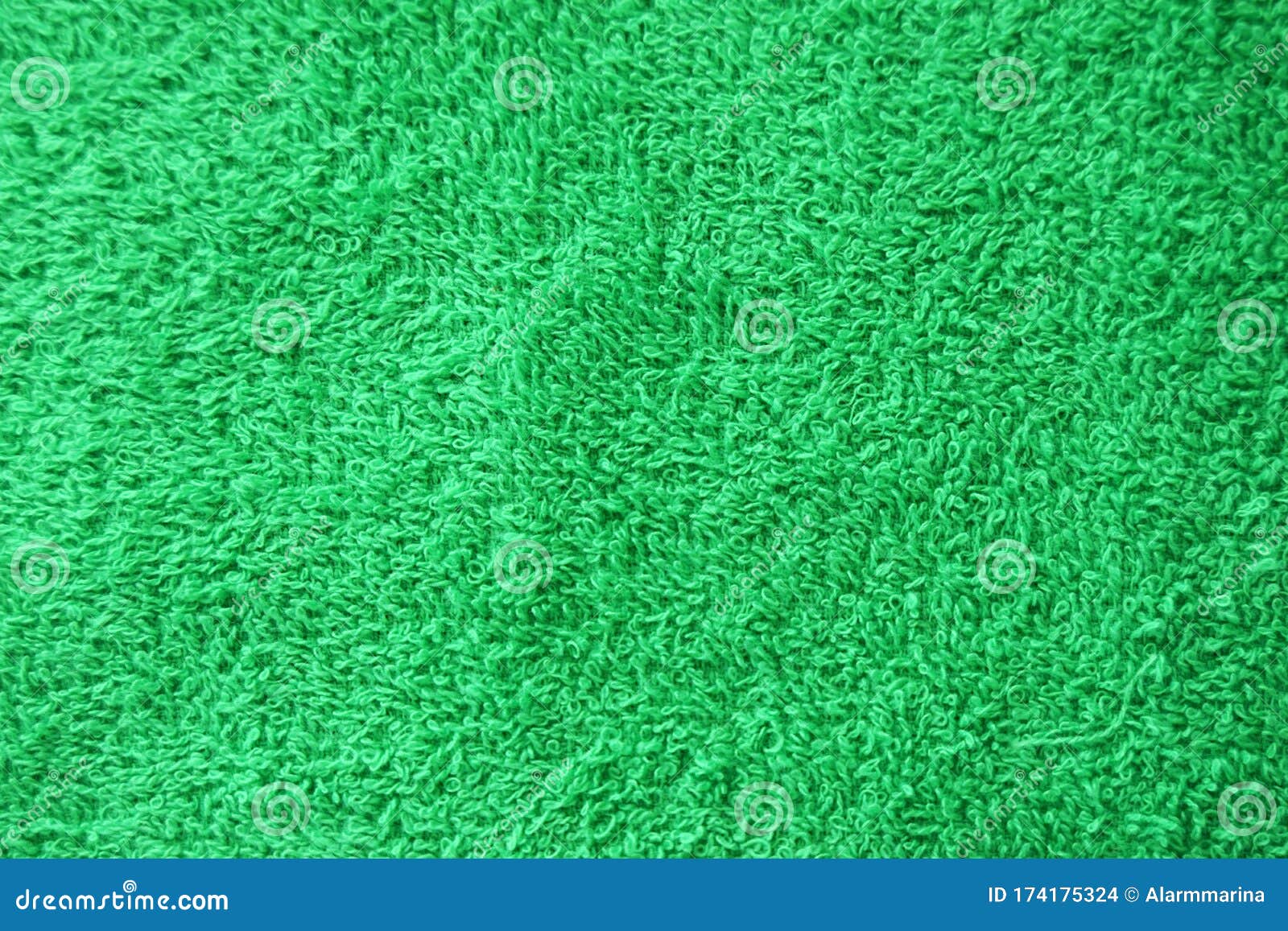Texture of a Soft Green Terry Cloth. Stock Photo - Image of green ...