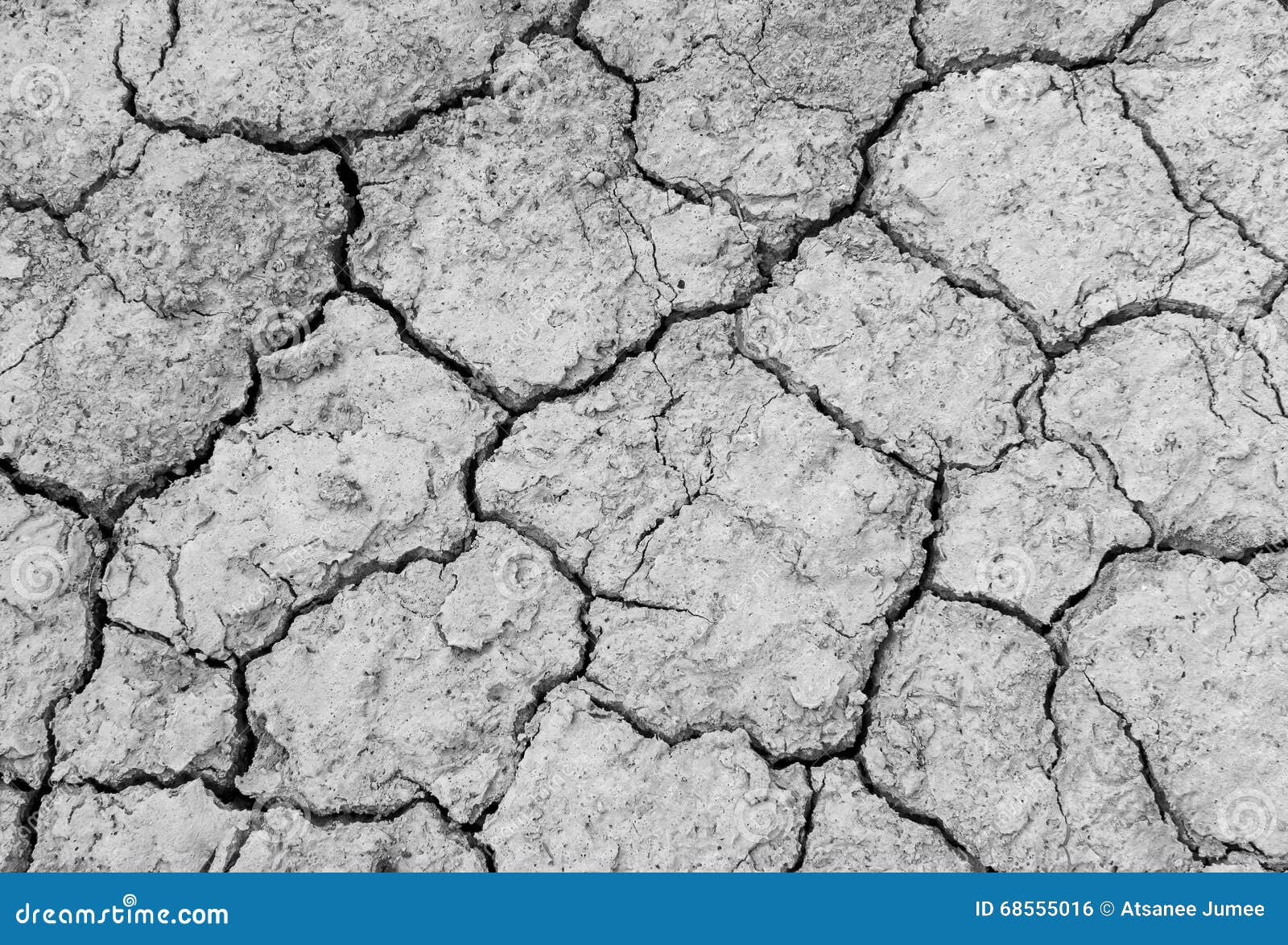 Texture Soil Cracked Arid Pattern For Background. Stock Photo ...