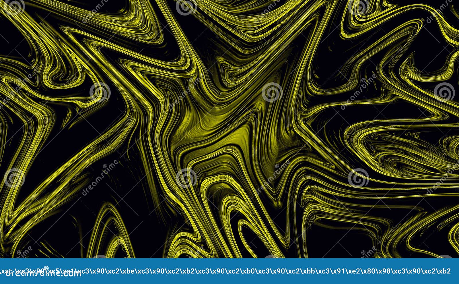 Abstract yellow paint stock illustration. Illustration of decorative ...