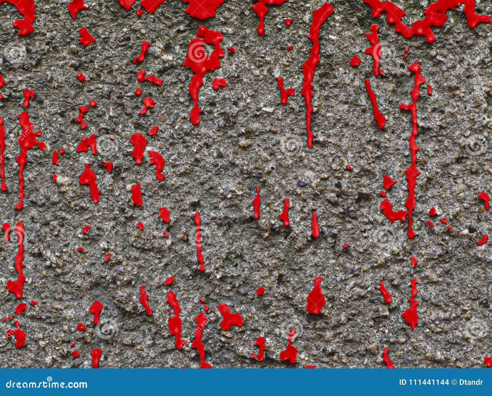 Texture with Splatter of Red Paint Stock Photo - Image of detail ...