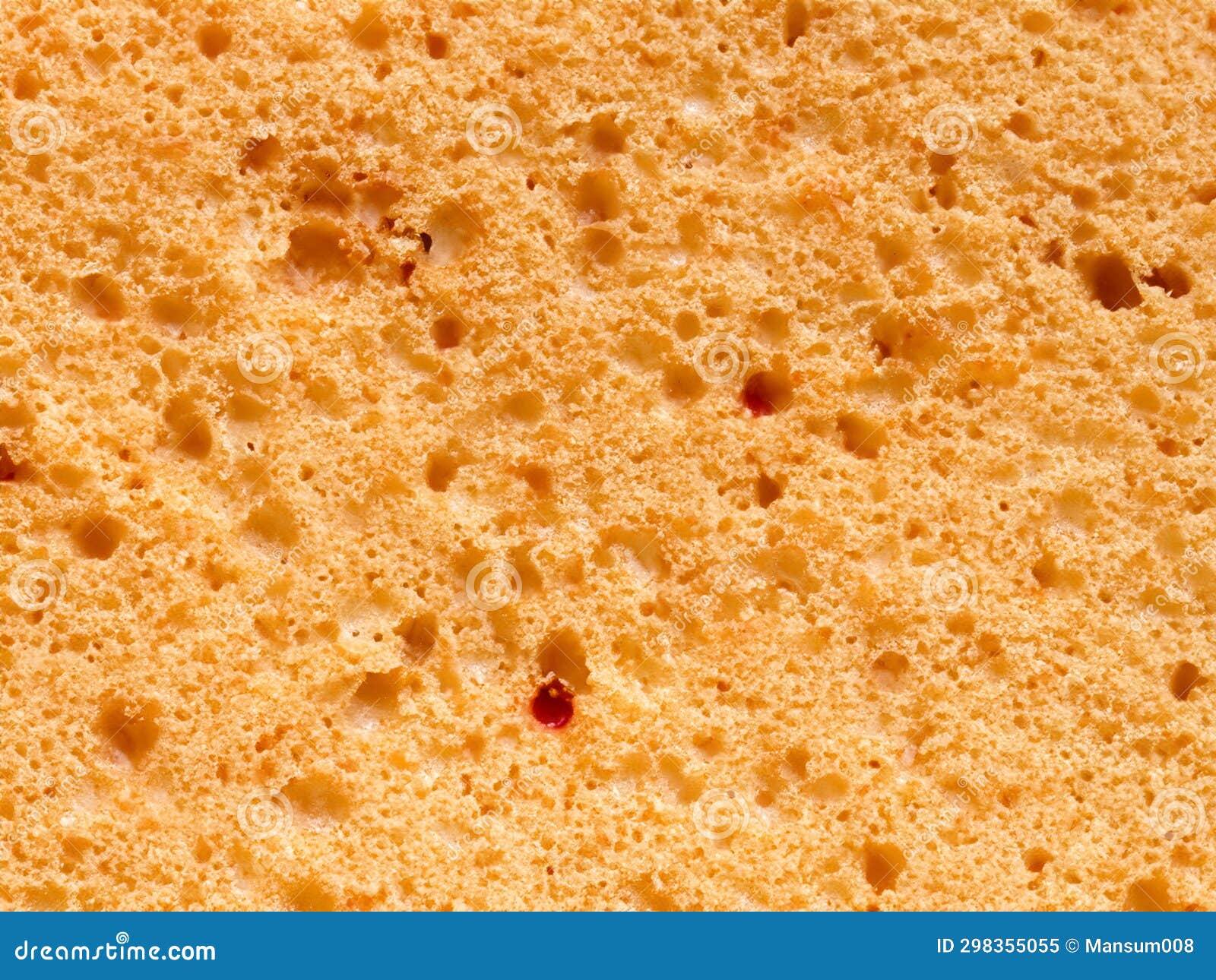 Texture of sponge cake stock image. Image of texture - 298355055