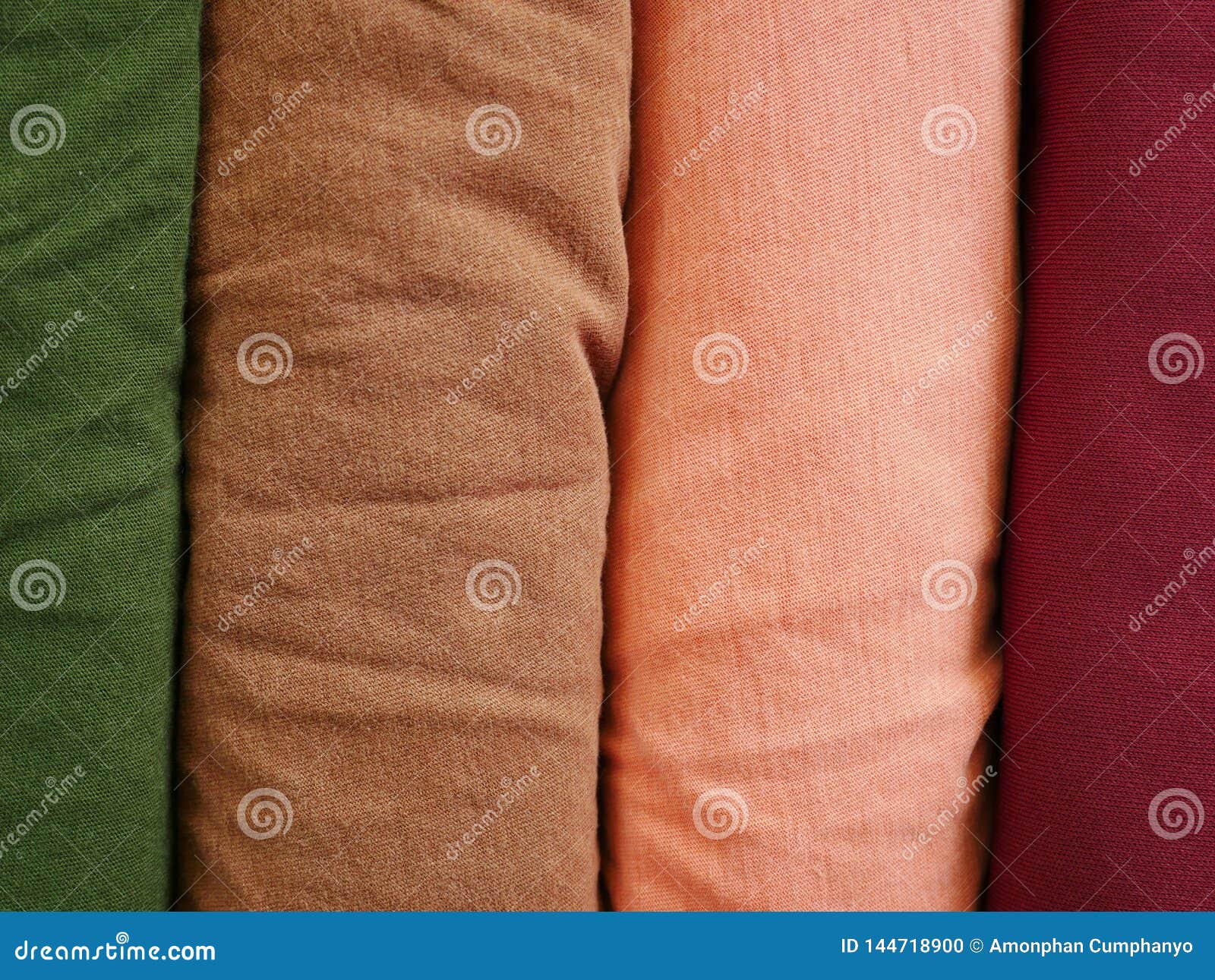 Stack Silk Fabric Background,sportswear Cloth Texture Stock Photo ...