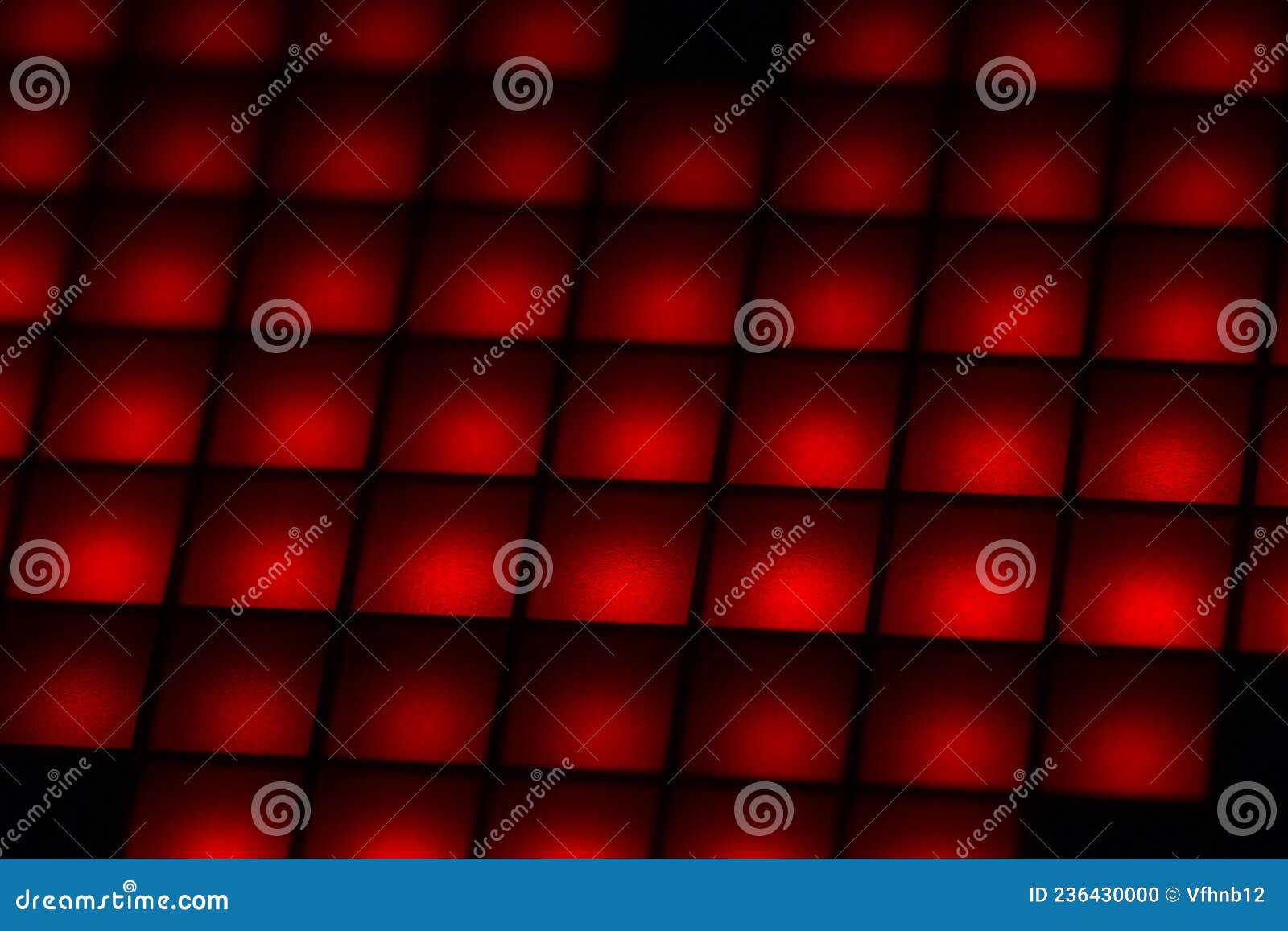 Texture of Square Red Pixels Closeup Stock Photo - Image of surface ...
