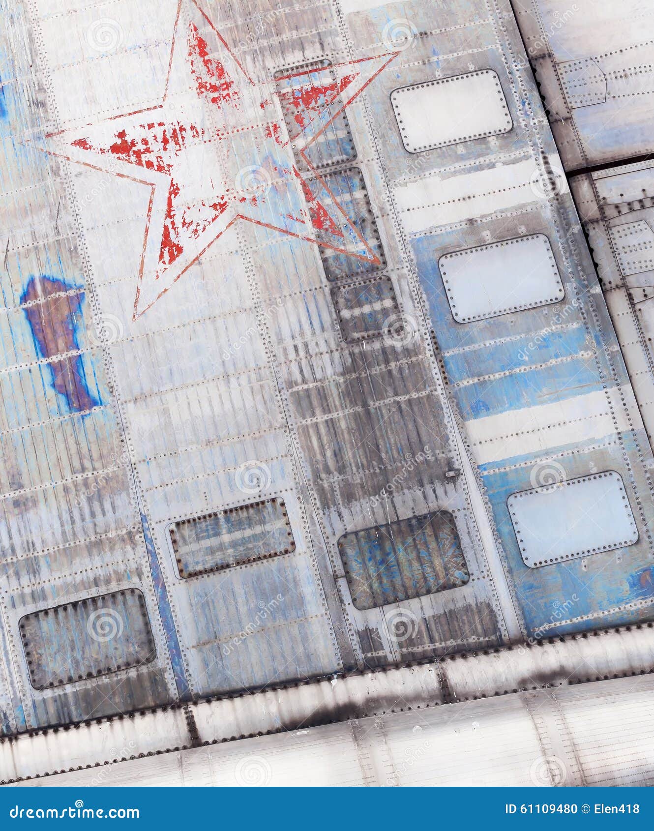 Texture of the Steel Casing of the Soviet Military Aircraft Stock Photo ...