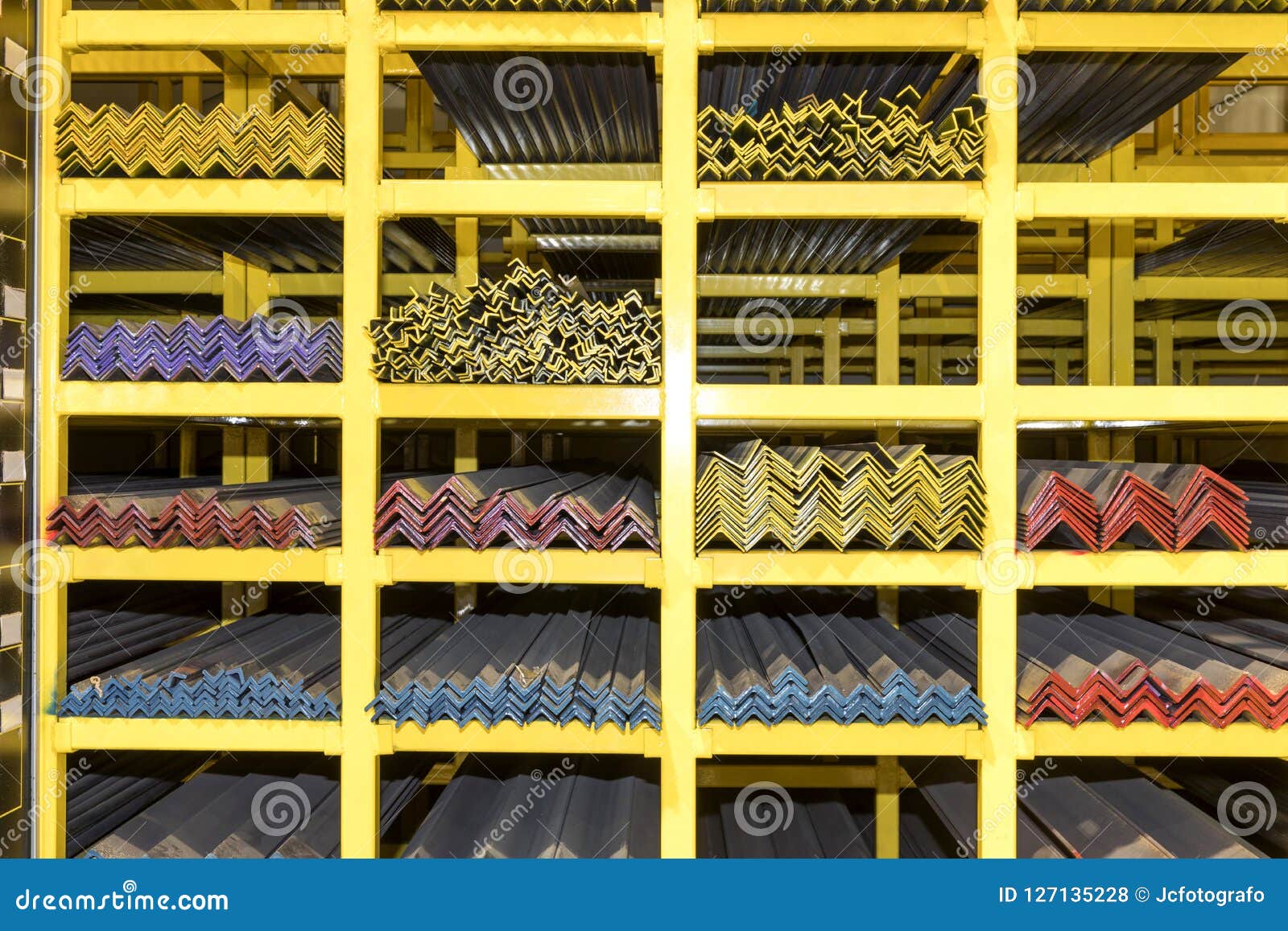 Warehouse with Materials for Construction Stock Photo - Image of goods ...