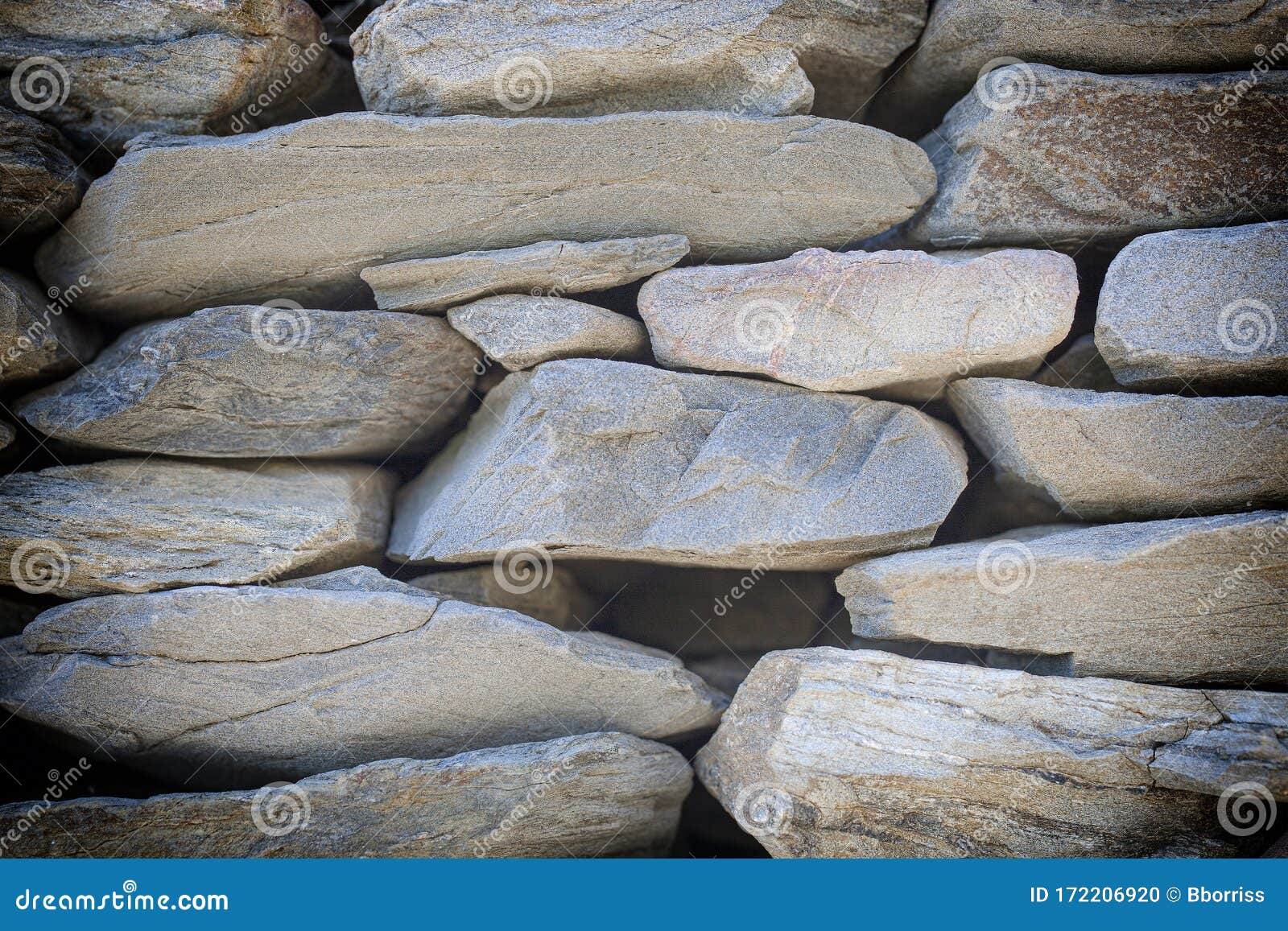 Texture of the Stone-brick Multi-colored Masonry with Large Cracks and ...