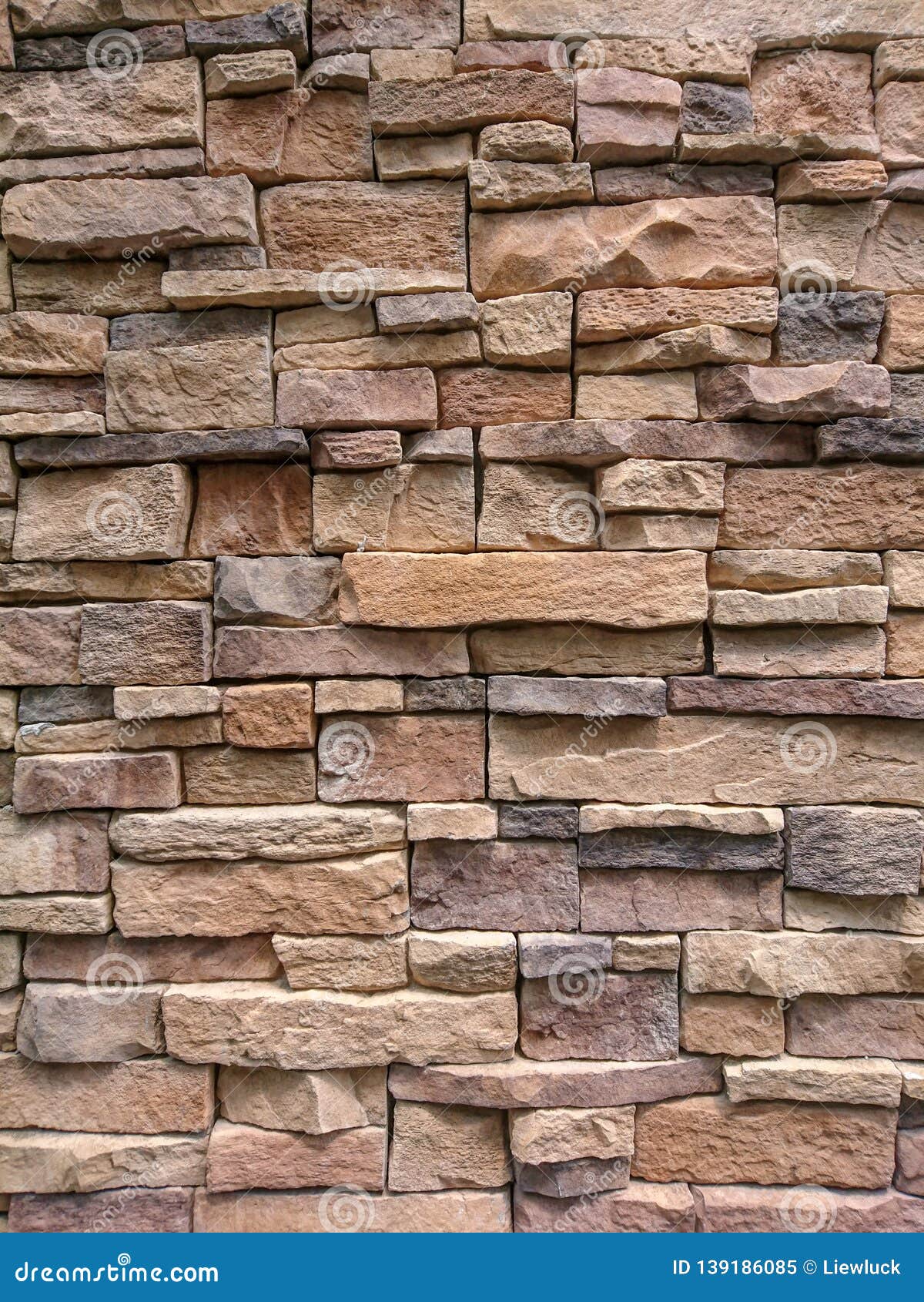 Texture of Stone Brick Wall Stock Image - Image of material ...