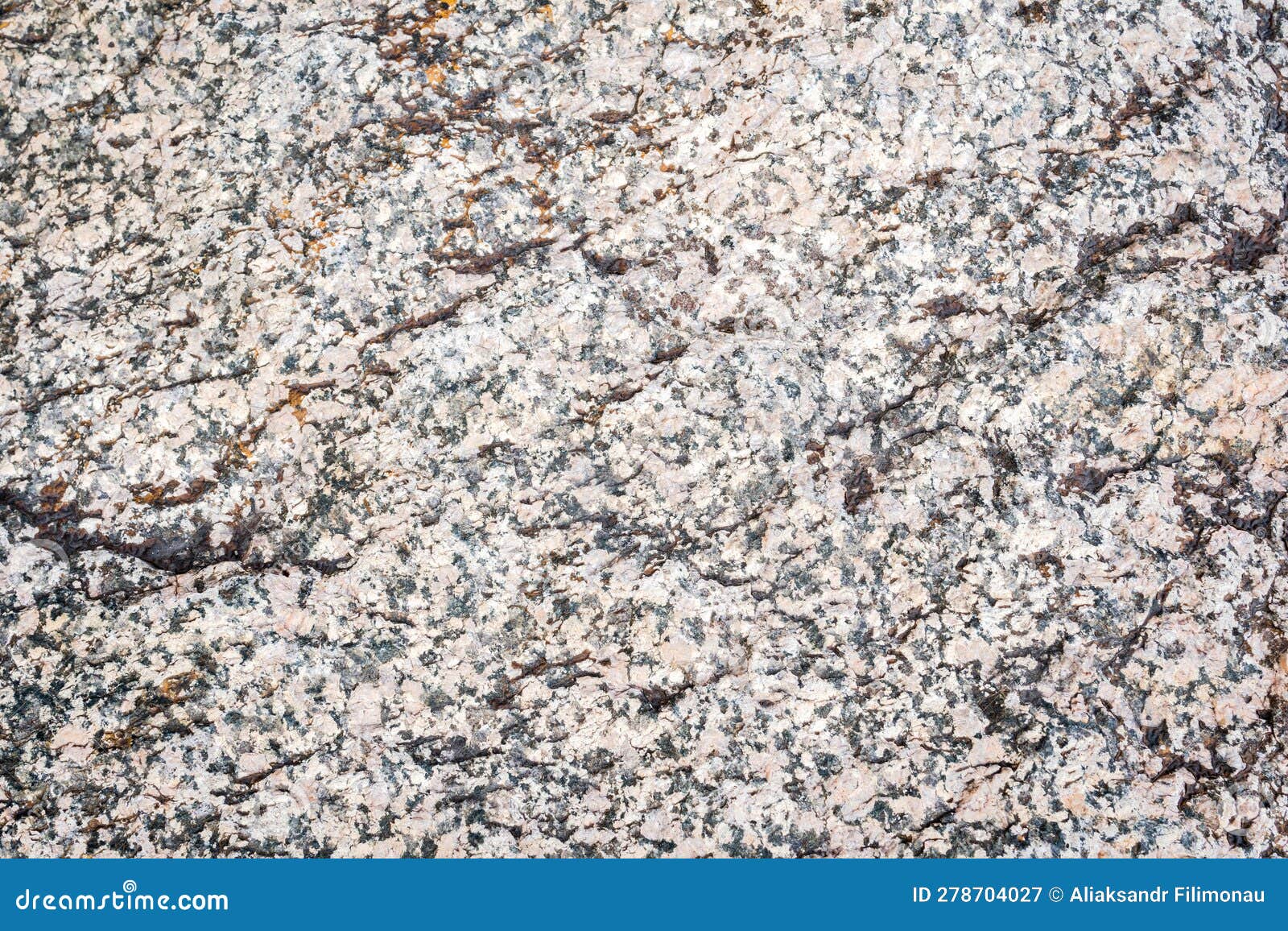 The Texture of a Stone from Chipped Granite, a Close-up of the Surface ...
