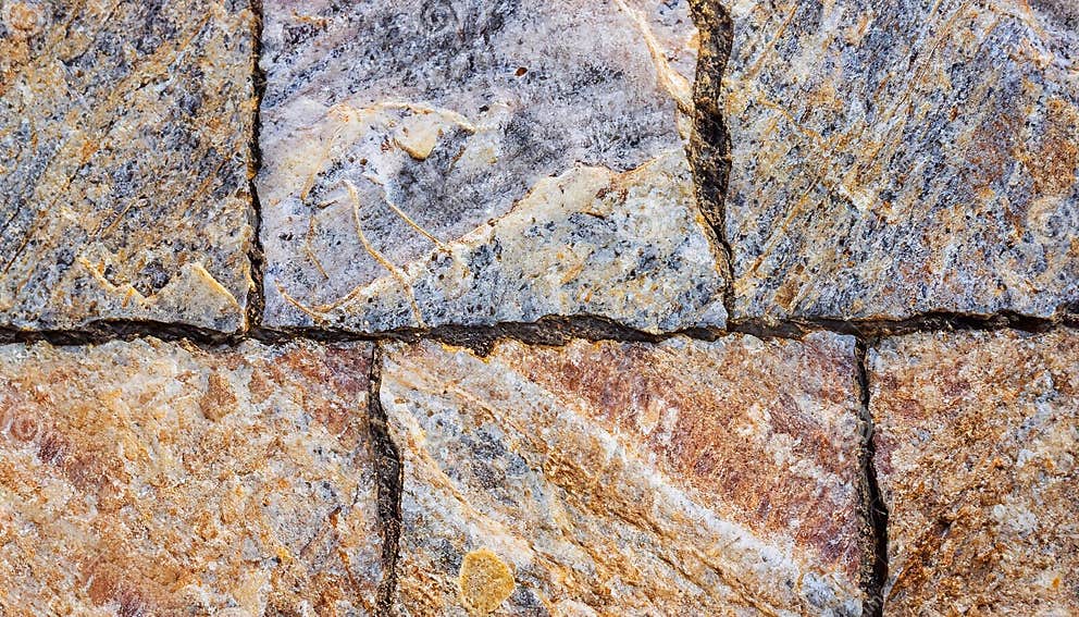 Texture of Stone Granite Cobblestone Stock Illustration - Illustration ...