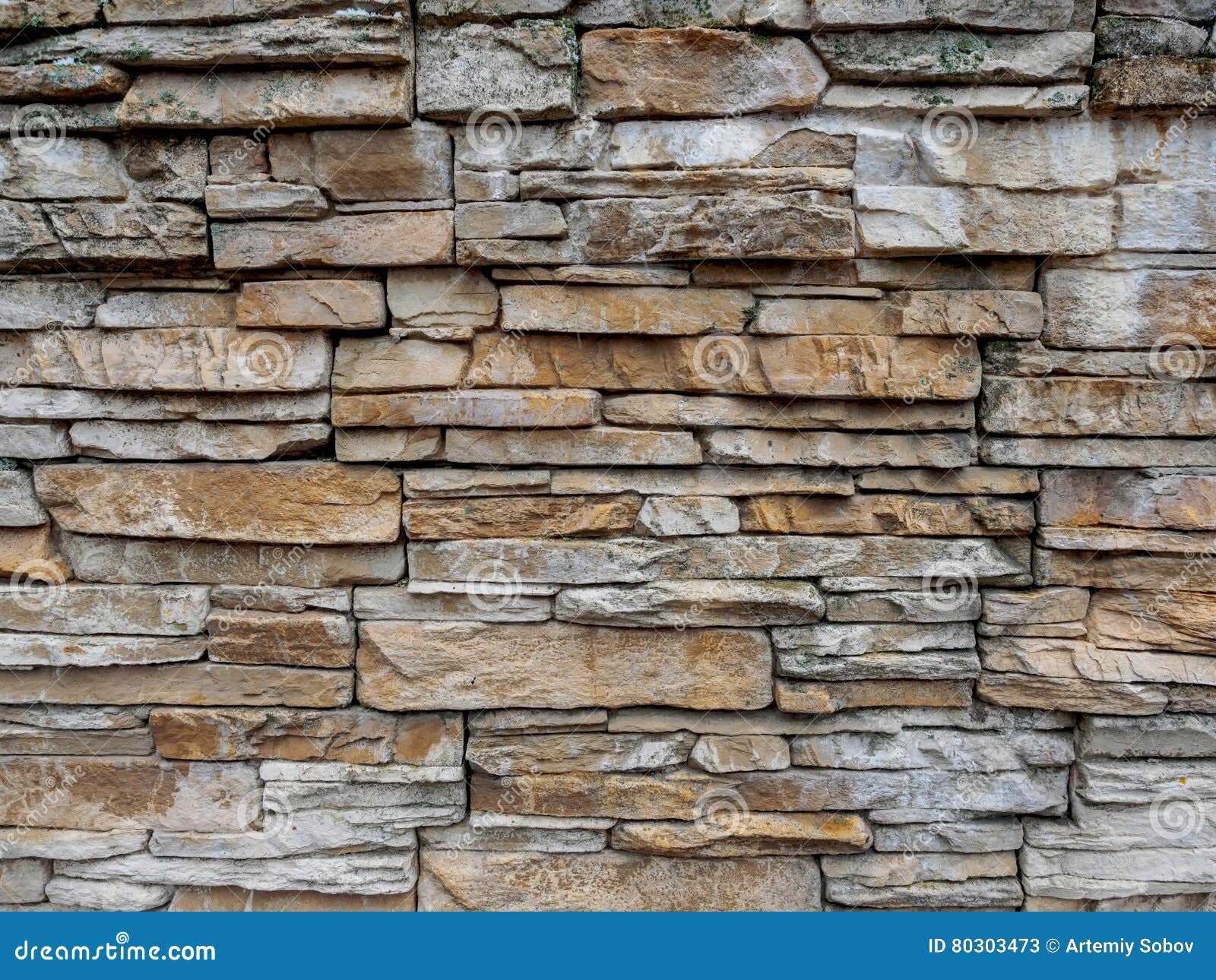 Stone Laying, Bricks, Shell Rock And Cement Coating Used In The ...