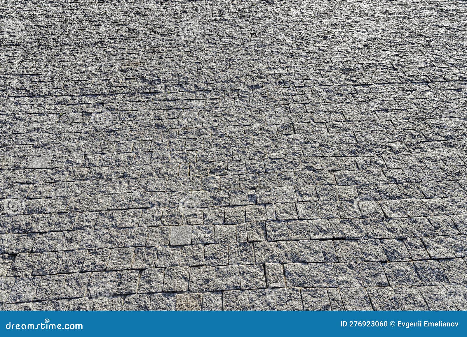 The Texture of a Stone Old Pavement with a Perspective. Stock Photo ...