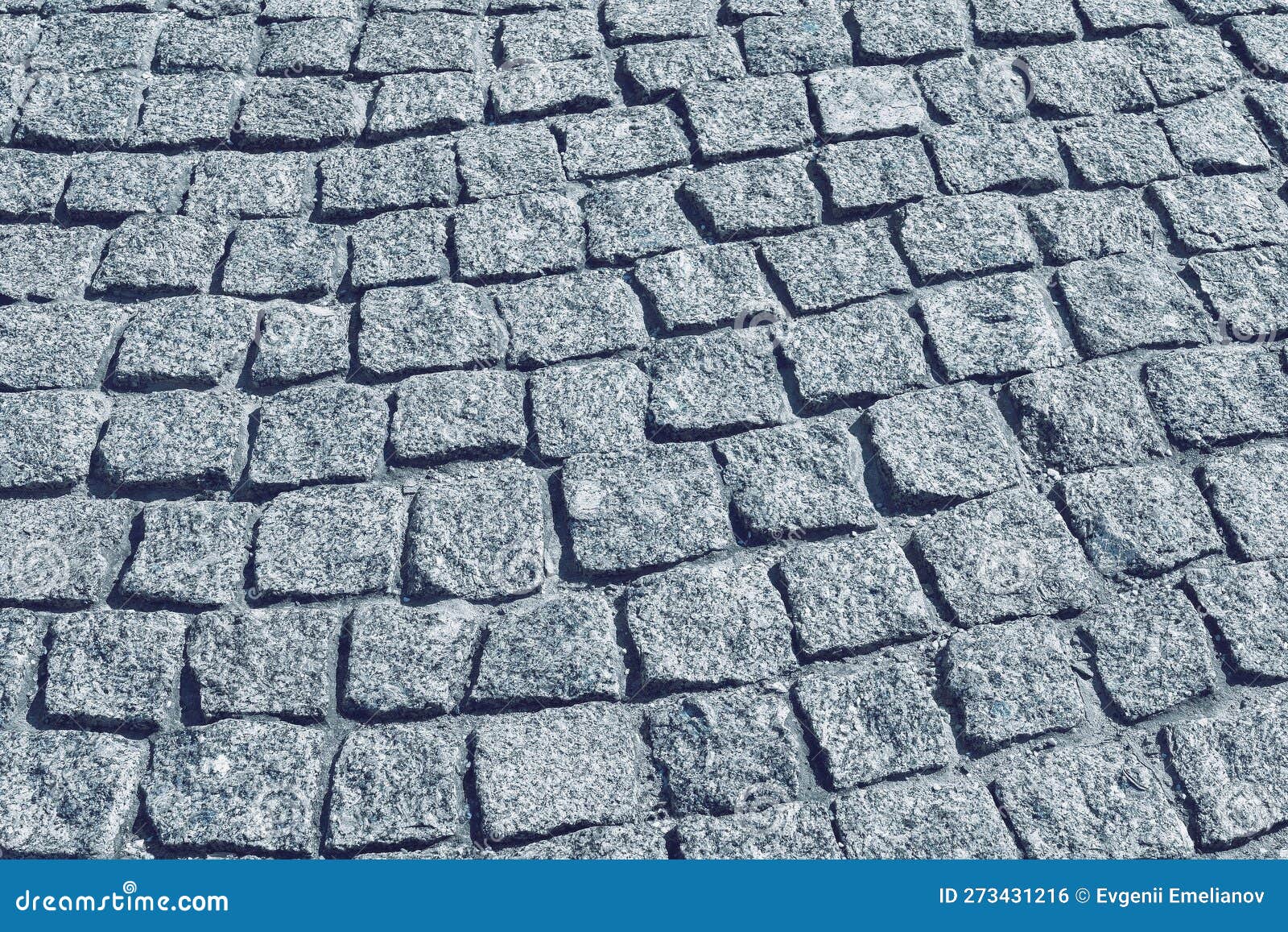 The Texture of a Stone Old Pavement with a Perspective. Stock Photo ...