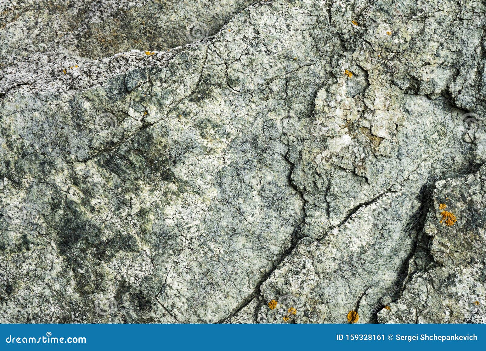 The Texture of the Stone Overgrown with Moss Stock Image - Image of ...