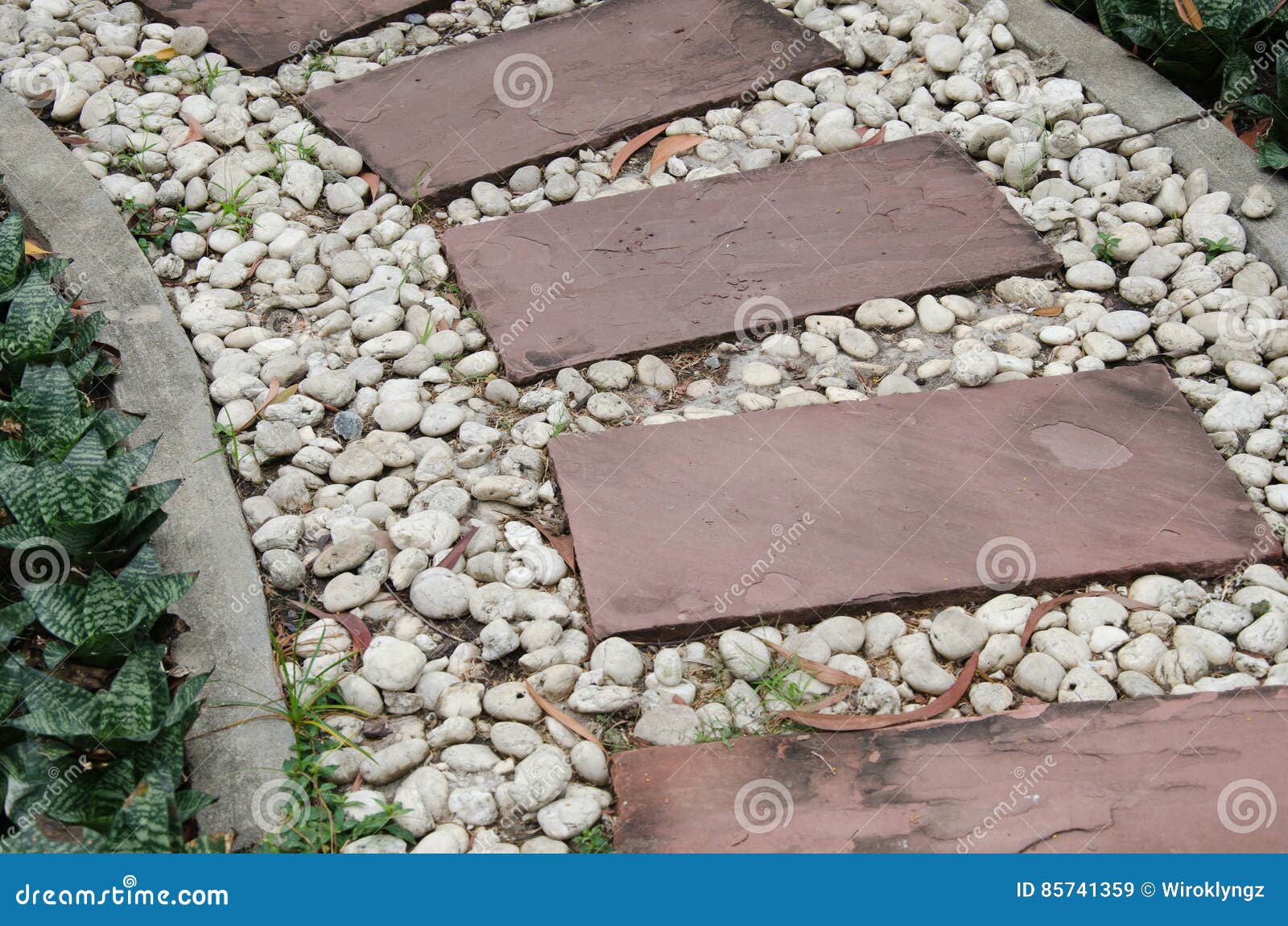 Texture of Stone Path. stock image. Image of surface - 85741359