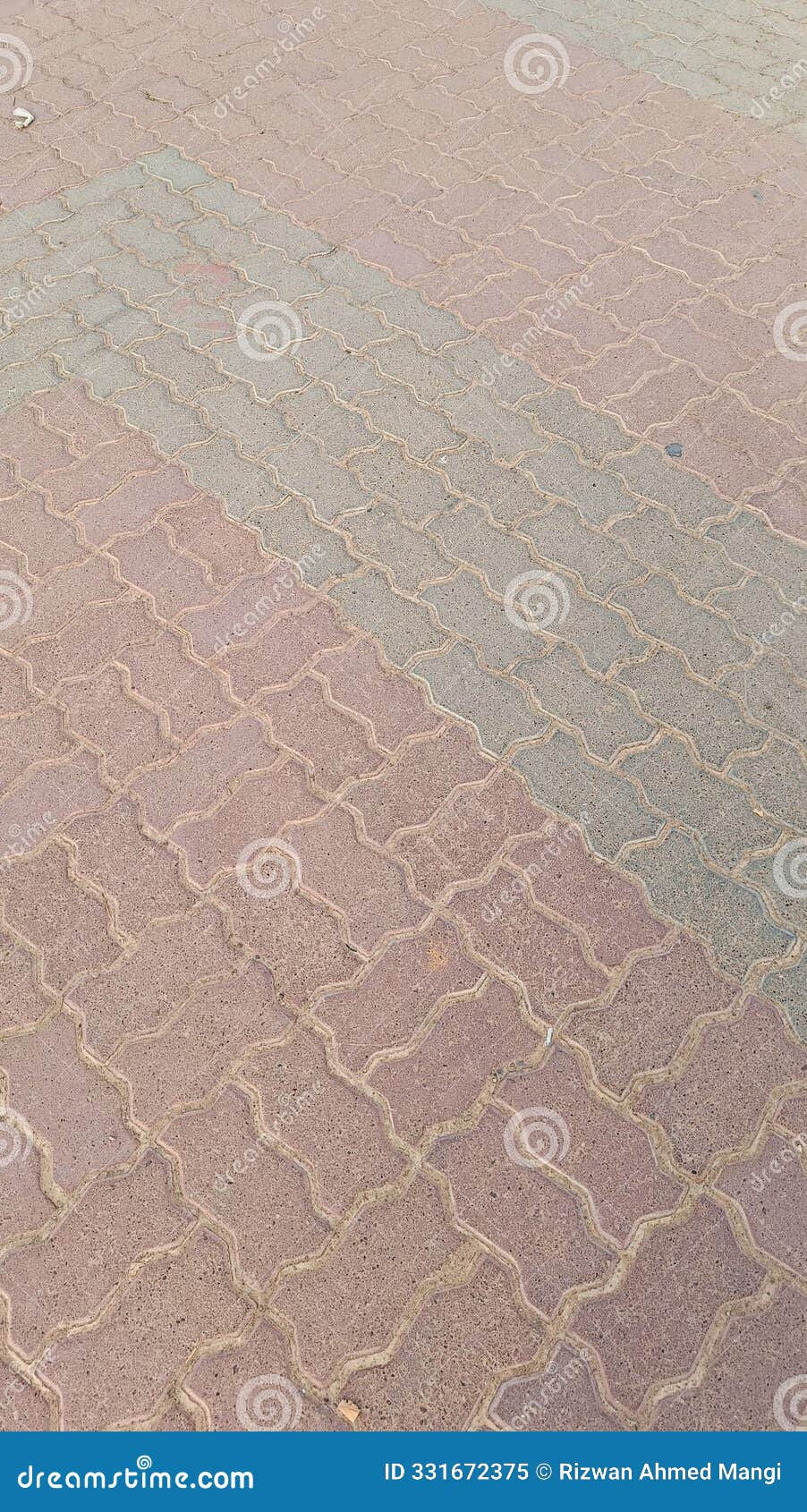 Texture of Stone Pavement: Abstract Seamless Cement Brick Pattern Stock ...