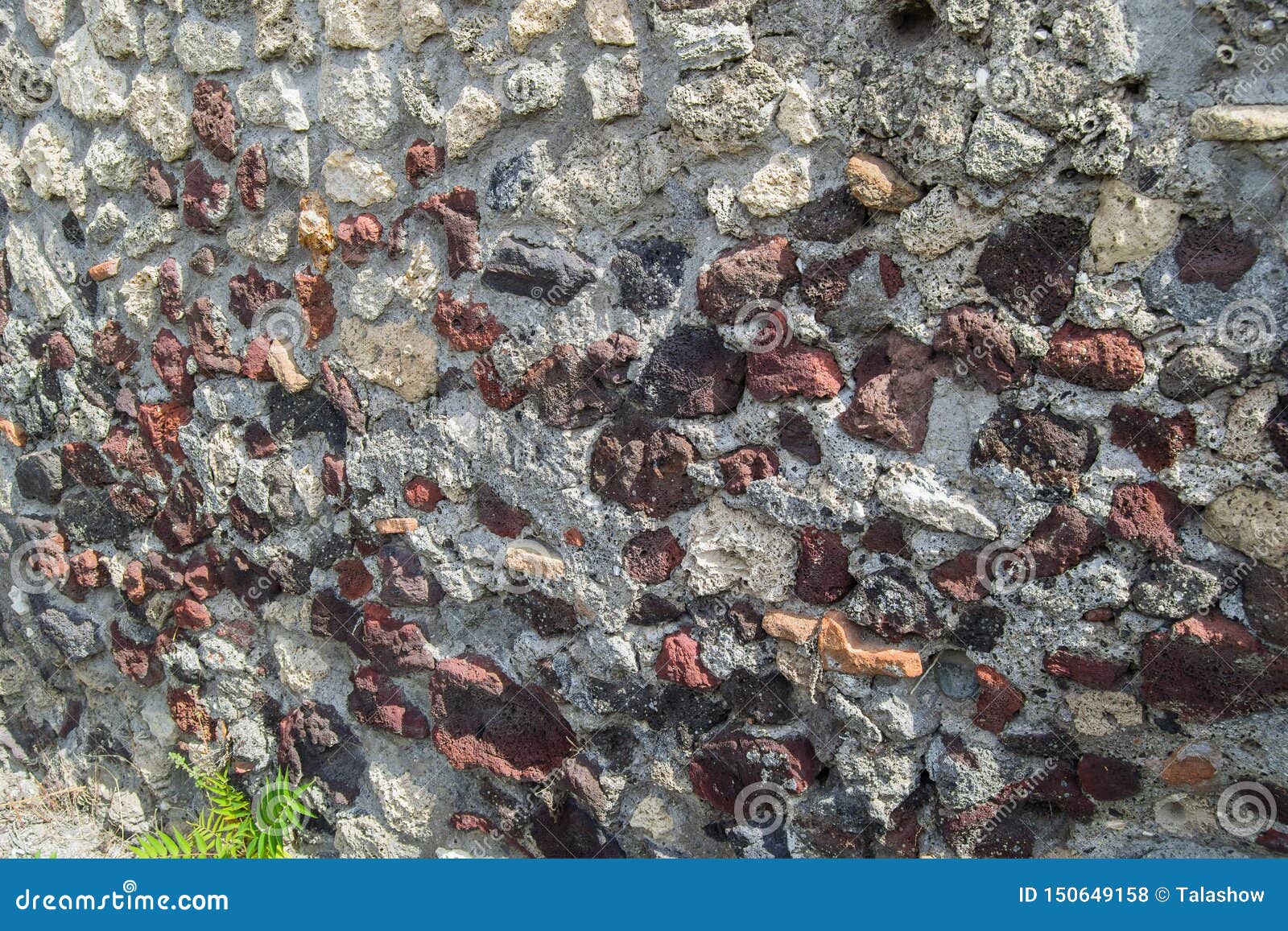 Texture of Stone Wall in the Daytime and Daylight Stock Photo - Image ...
