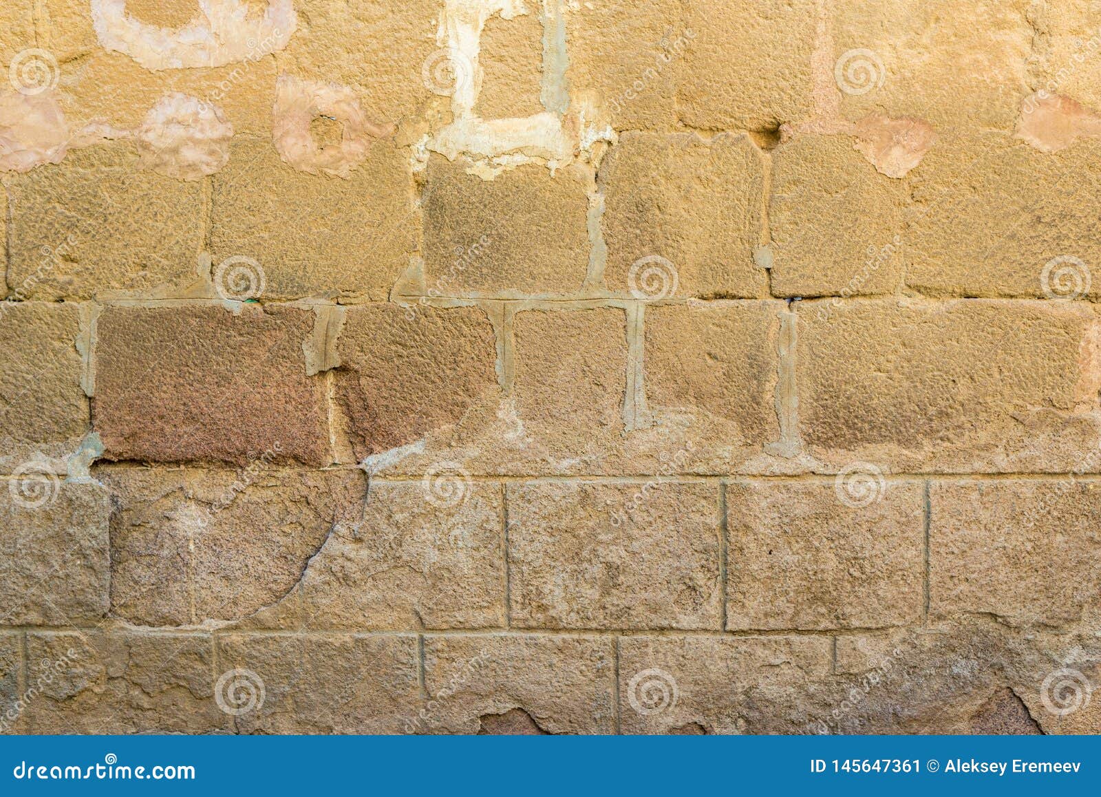 Texture Stone Wall Full Frame. Horizontal Frame Stock Image - Image of ...