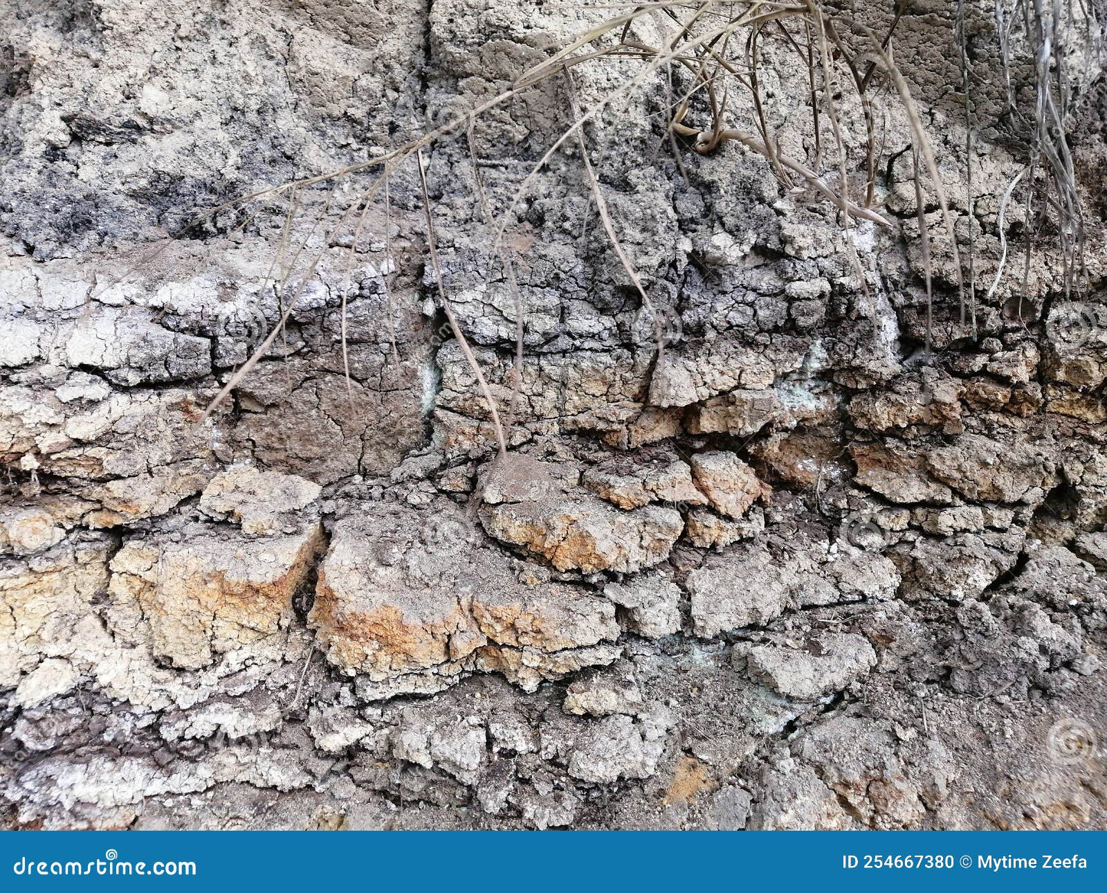 Texture of a Stone Wall. Hard Ground Wall Texture Background Stock ...
