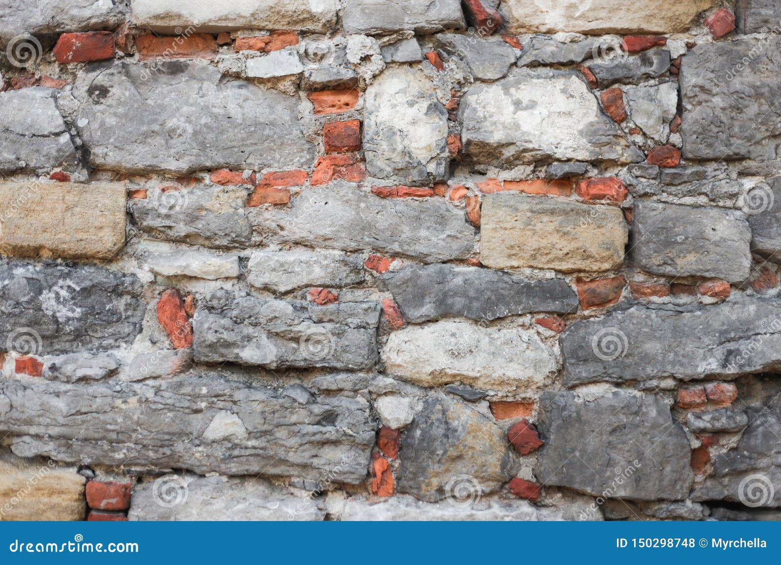 Texture of a Stone Wall. Old Stone Wall Texture Background Stock Photo ...