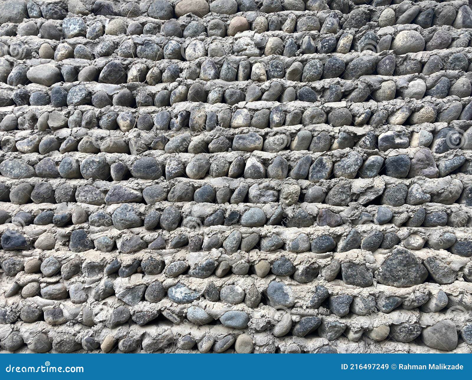 Texture of a Stone Wall. Old Castle Stone Wall Texture Background Stock ...