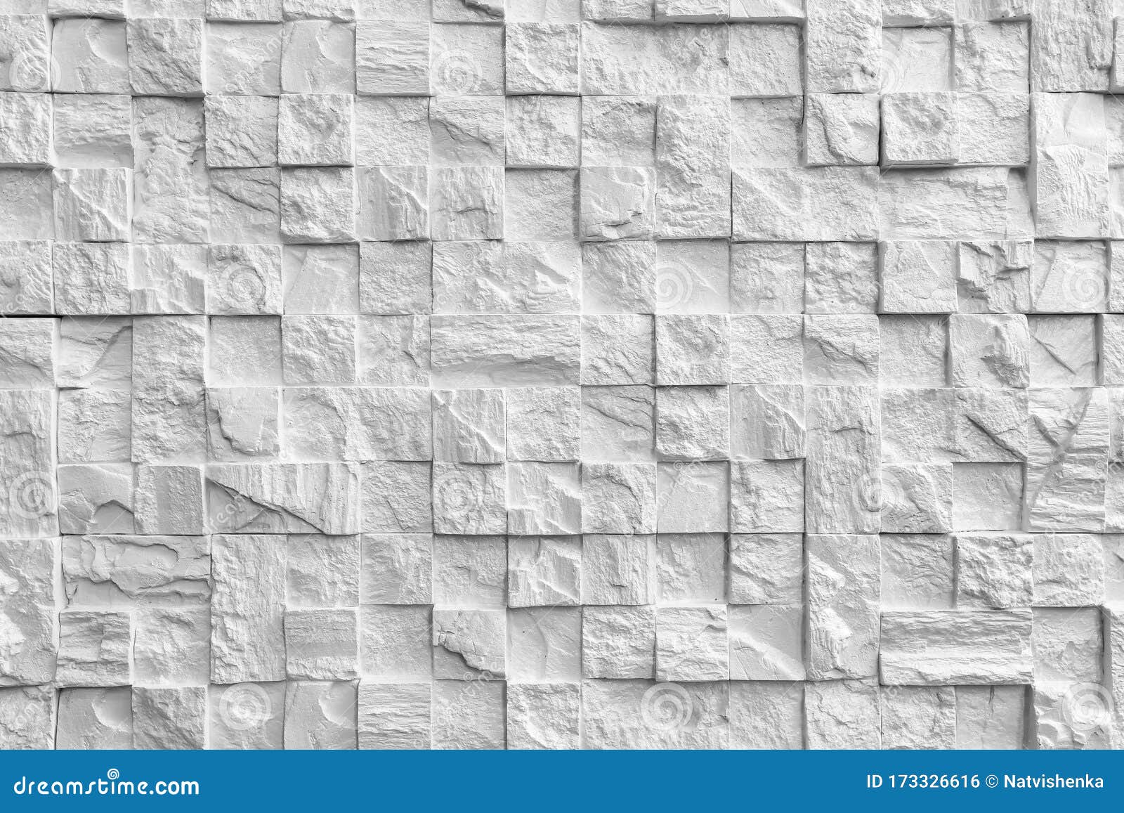 The Texture of the Stone. White Brick Stock Photo - Image of urban ...