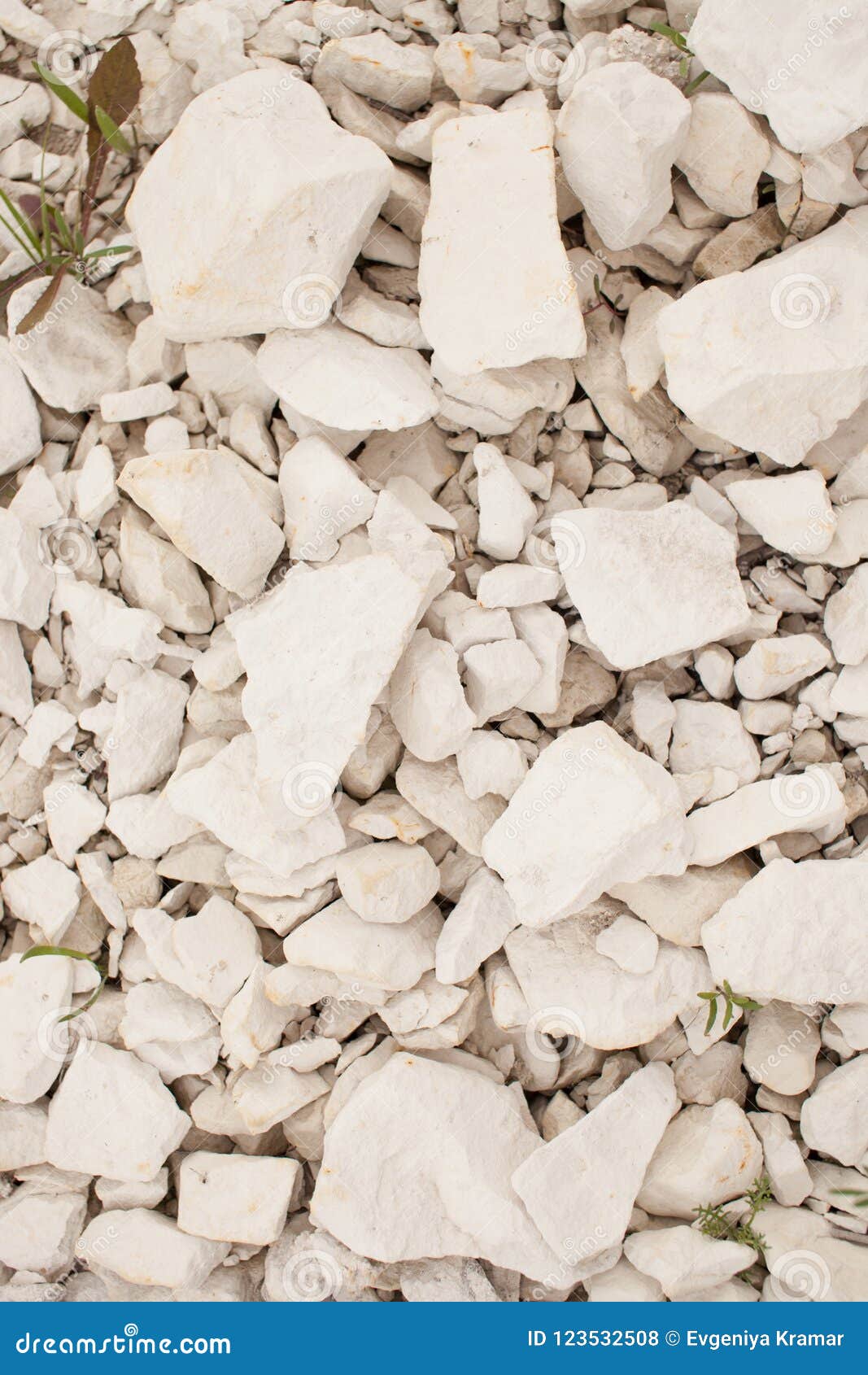 The Texture of the Stones the Chalk. the View from the Top. Stock Photo ...