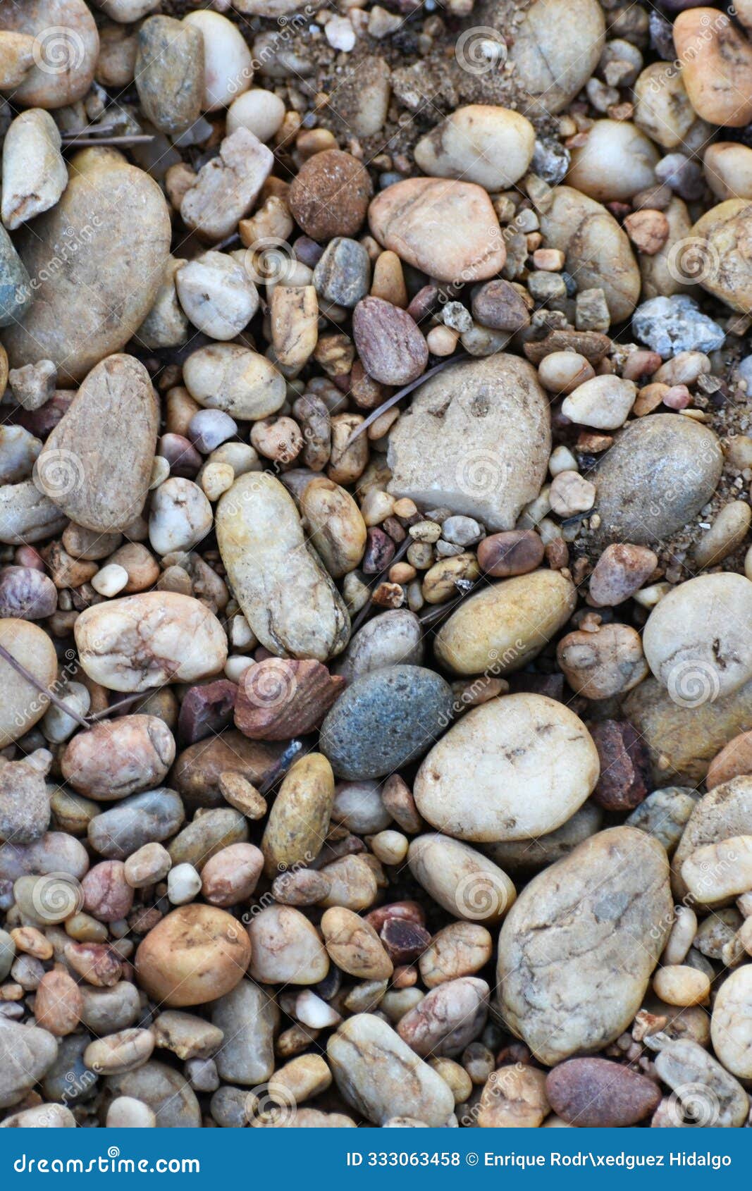 Texture of Stony Soil in the River. Stock Photo - Image of gravel ...
