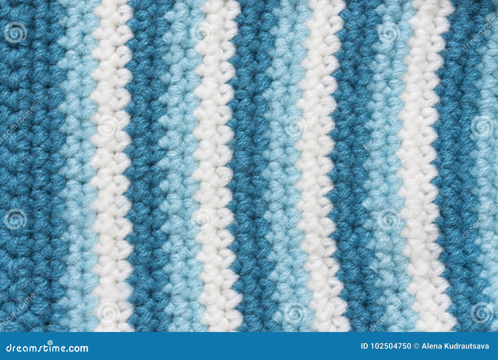 Texture of Striped Knitting Fabric Stock Photo - Image of backdrop ...
